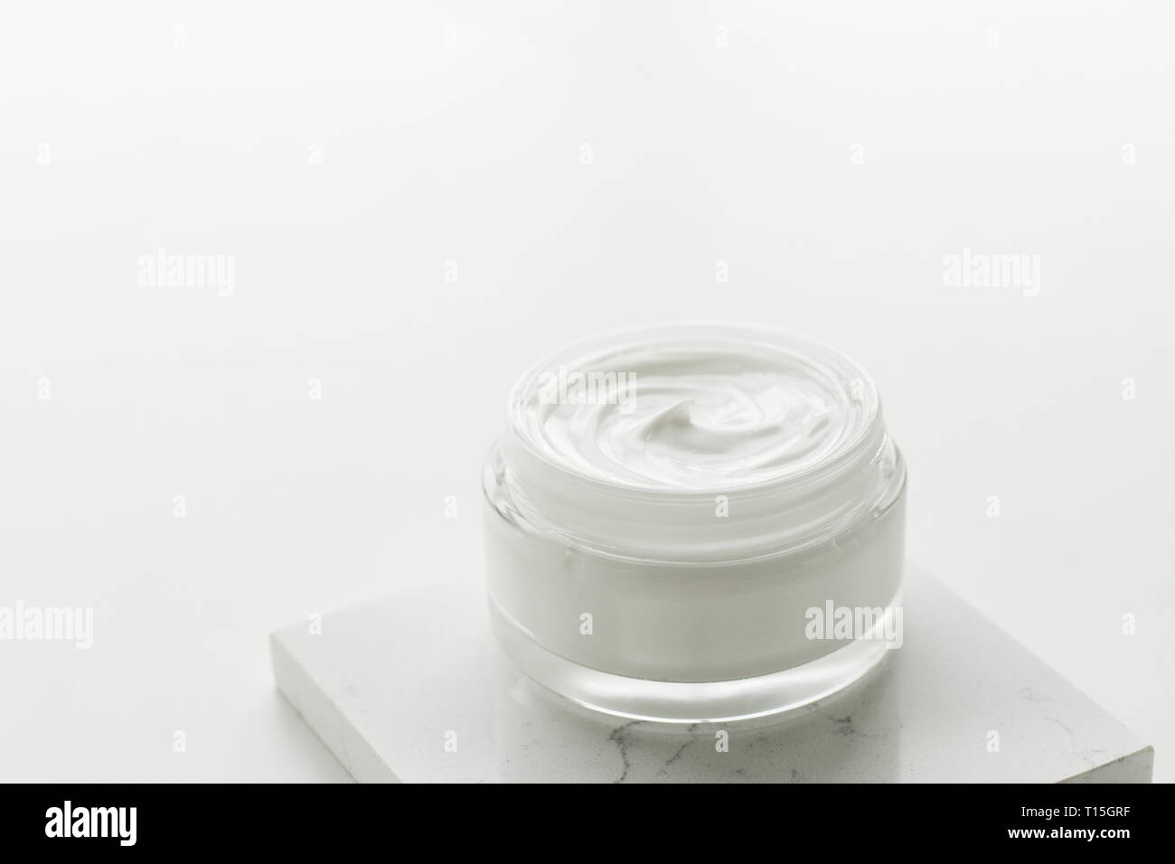 Beauty, anti-age and skincare concept - Luxury face cream jar ...
