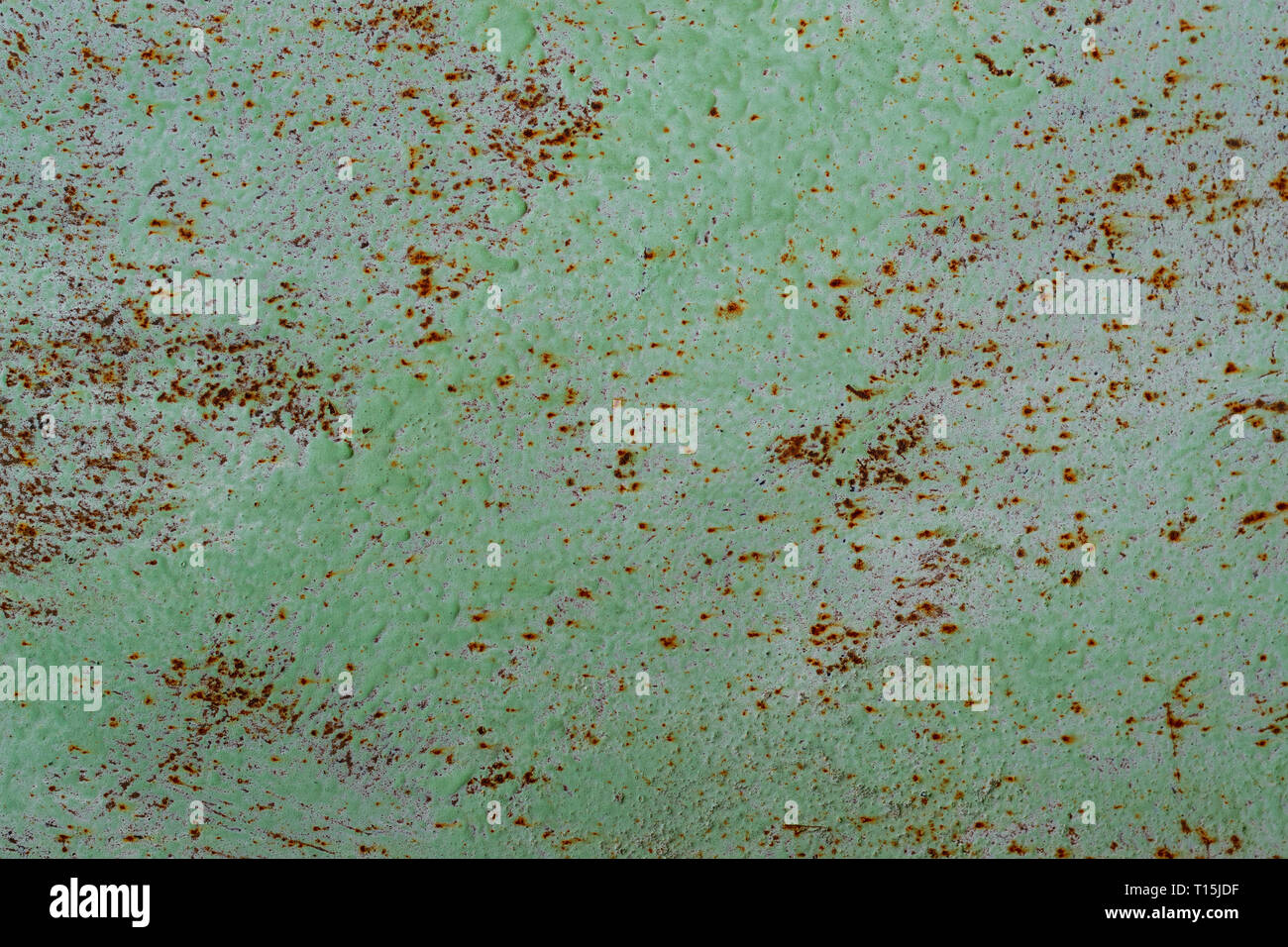 Beautiful texture of old metal close-up with rust marks and cracks of ...