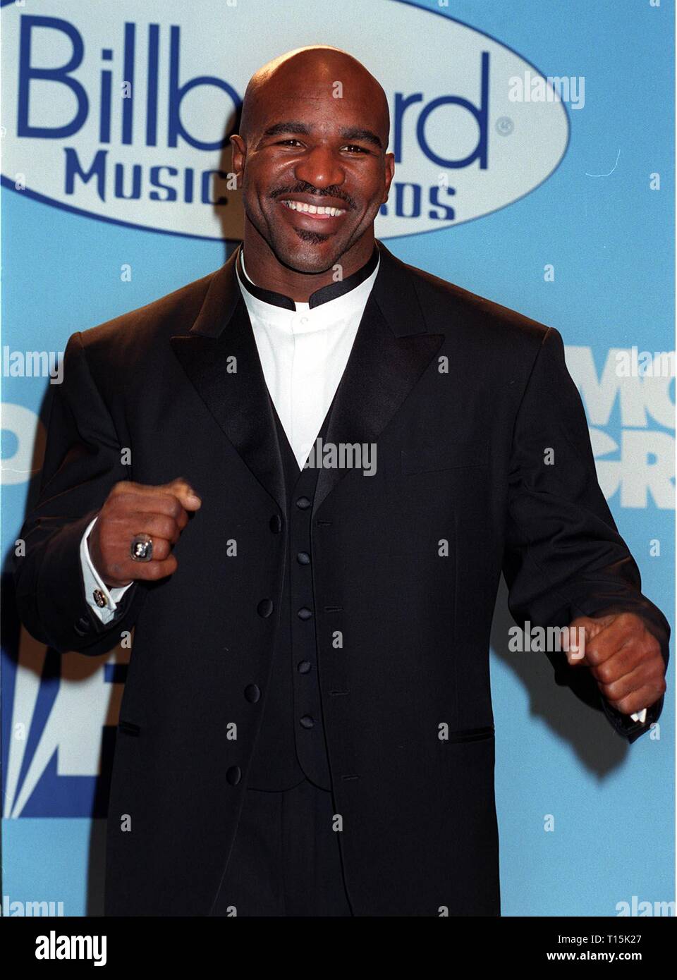 LAS VEGAS, NV. December 09, 1997: Boxer Evander Holyfield at the ...