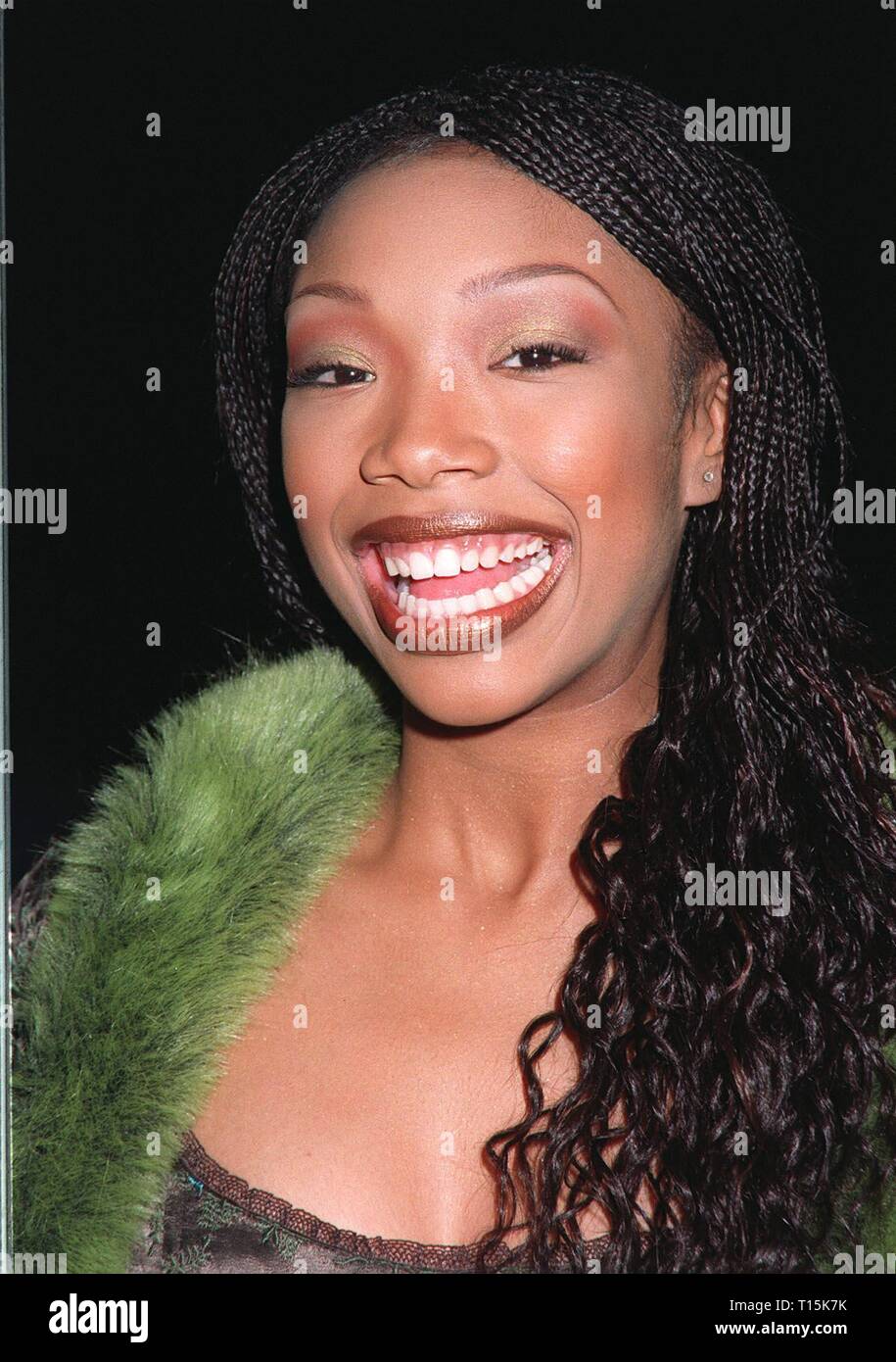 LOS ANGELES, CA. November 16, 1997: Pop star Brandi at the CableACE ...