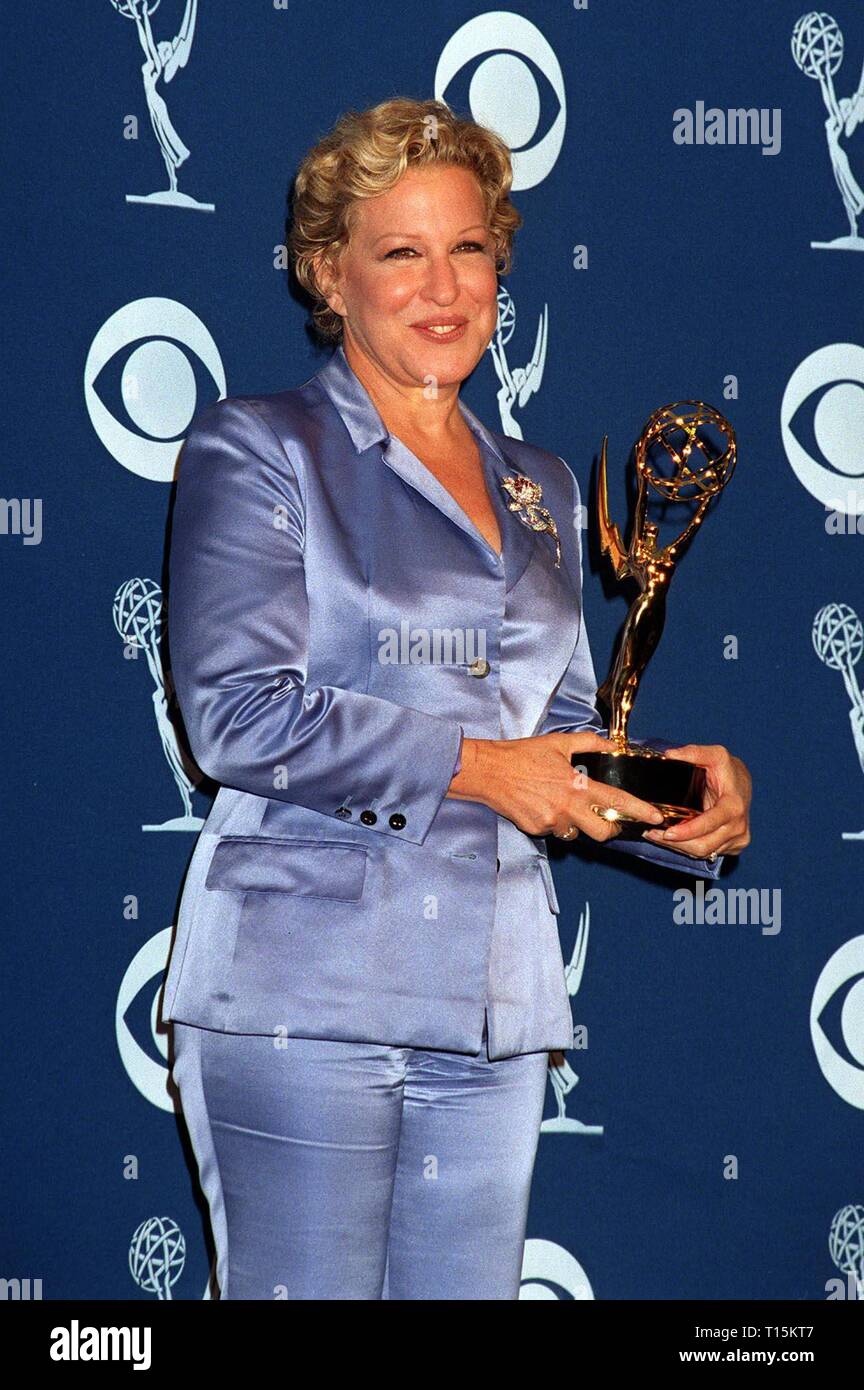 LOS ANGELES, CA. September 14, 1997: Actress/singer Bette Midler at the ...