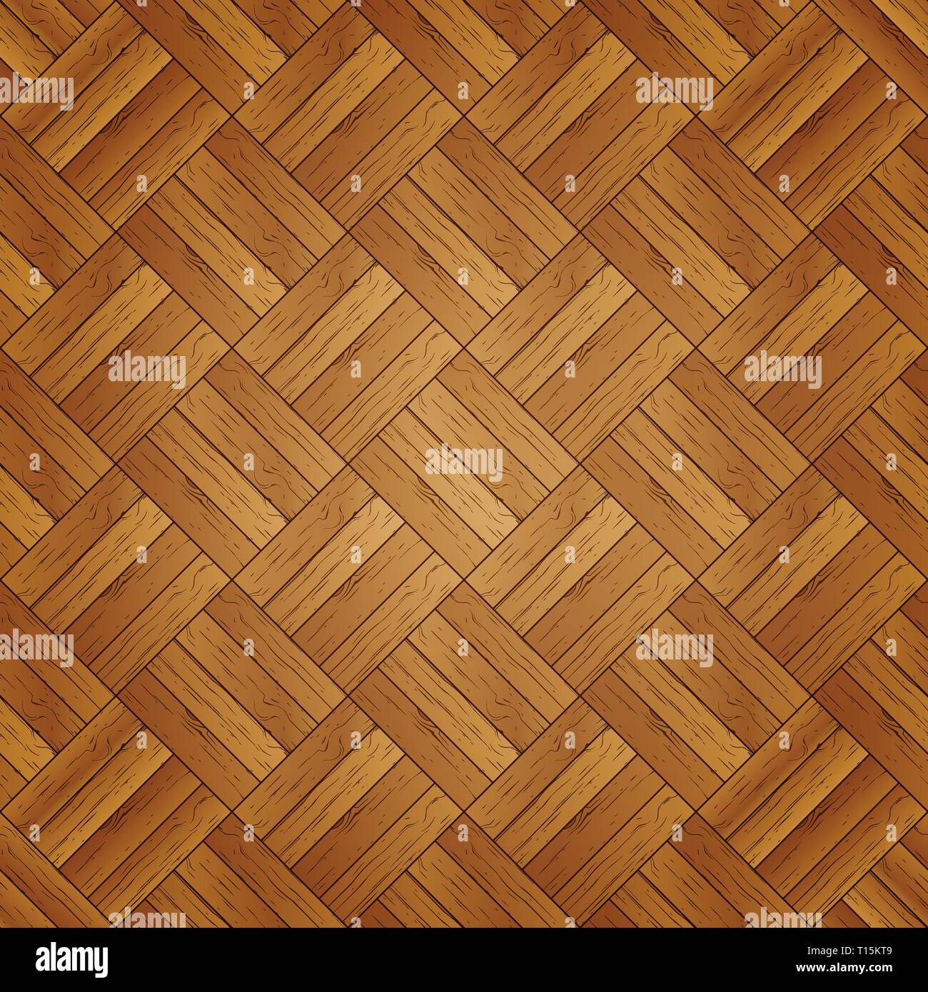 Seamless pattern of realistic wooden plank, vector illustration Stock ...
