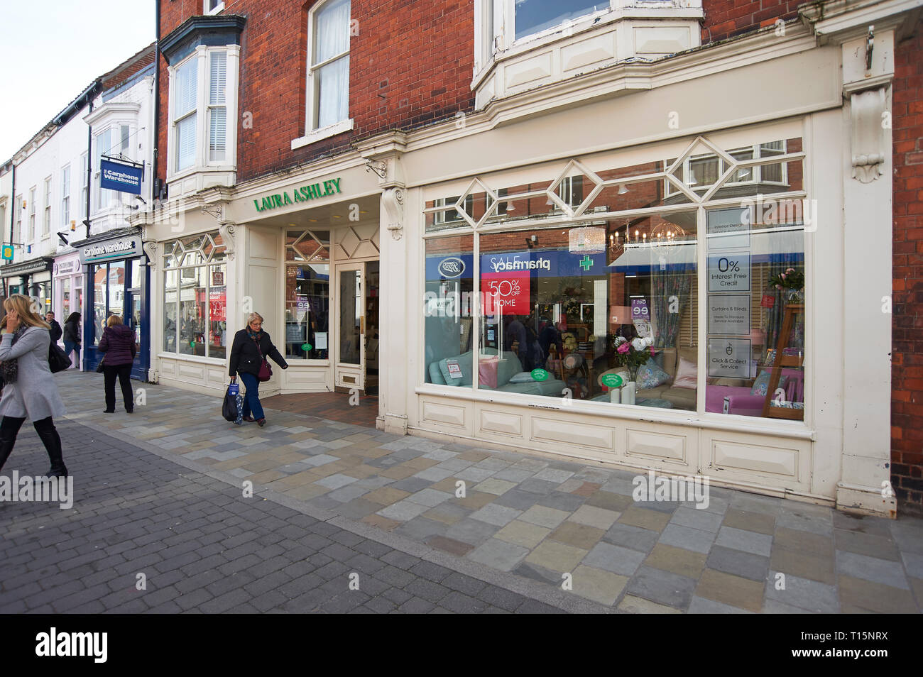 The Laura Ashley shop, Beverley Market, Saturday Market, East Yorkshire ...