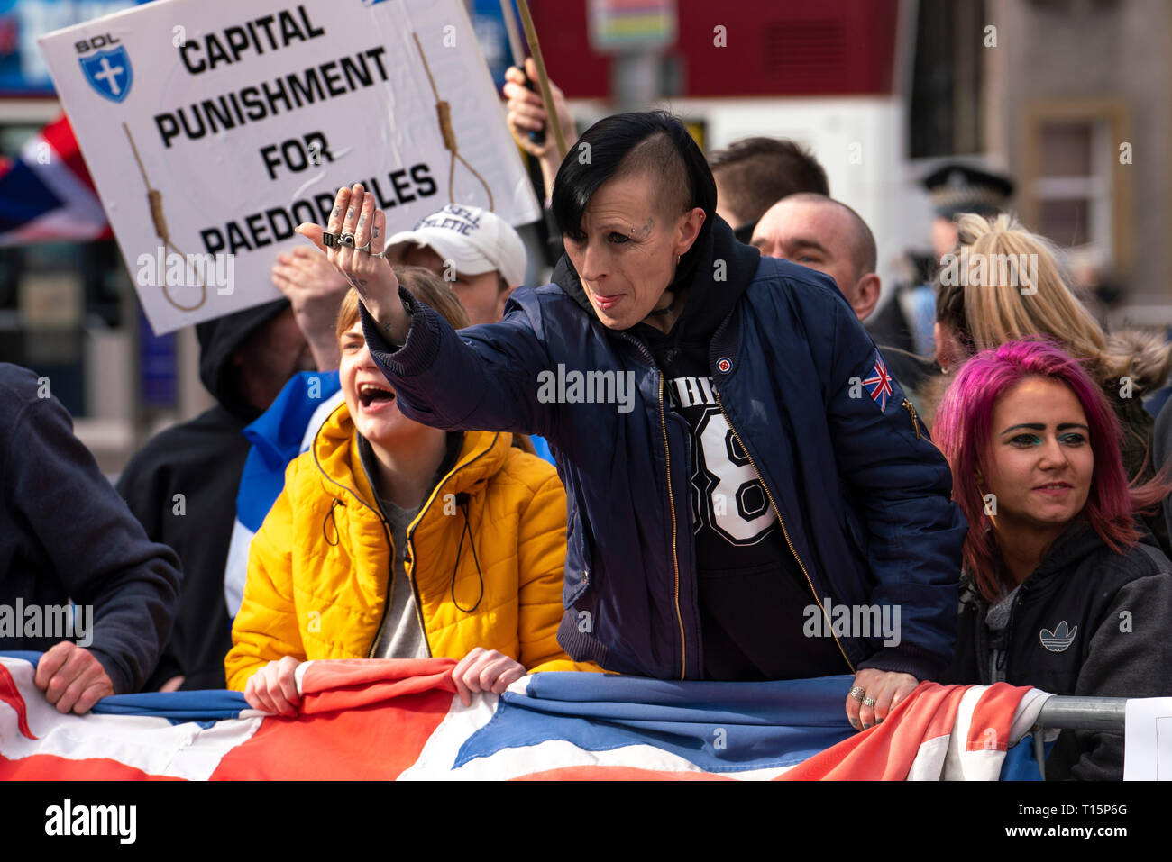 Edinburgh, Scotland, UK. 23rd Mar, 2019. March to the Scottish ...