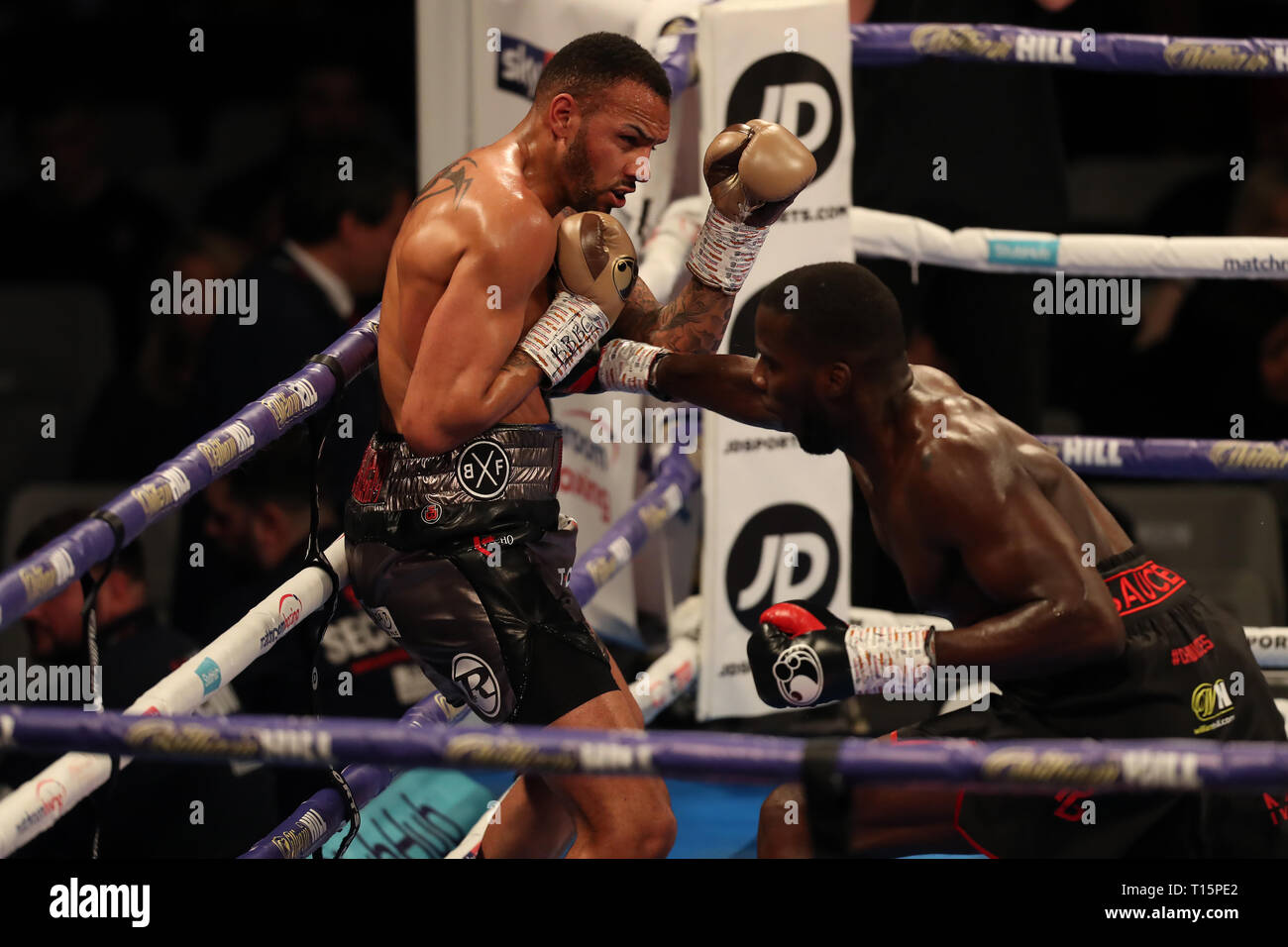 London, UK. 23rd Mar, 2019. 23rd March 2019, The Copper Box Arena ...