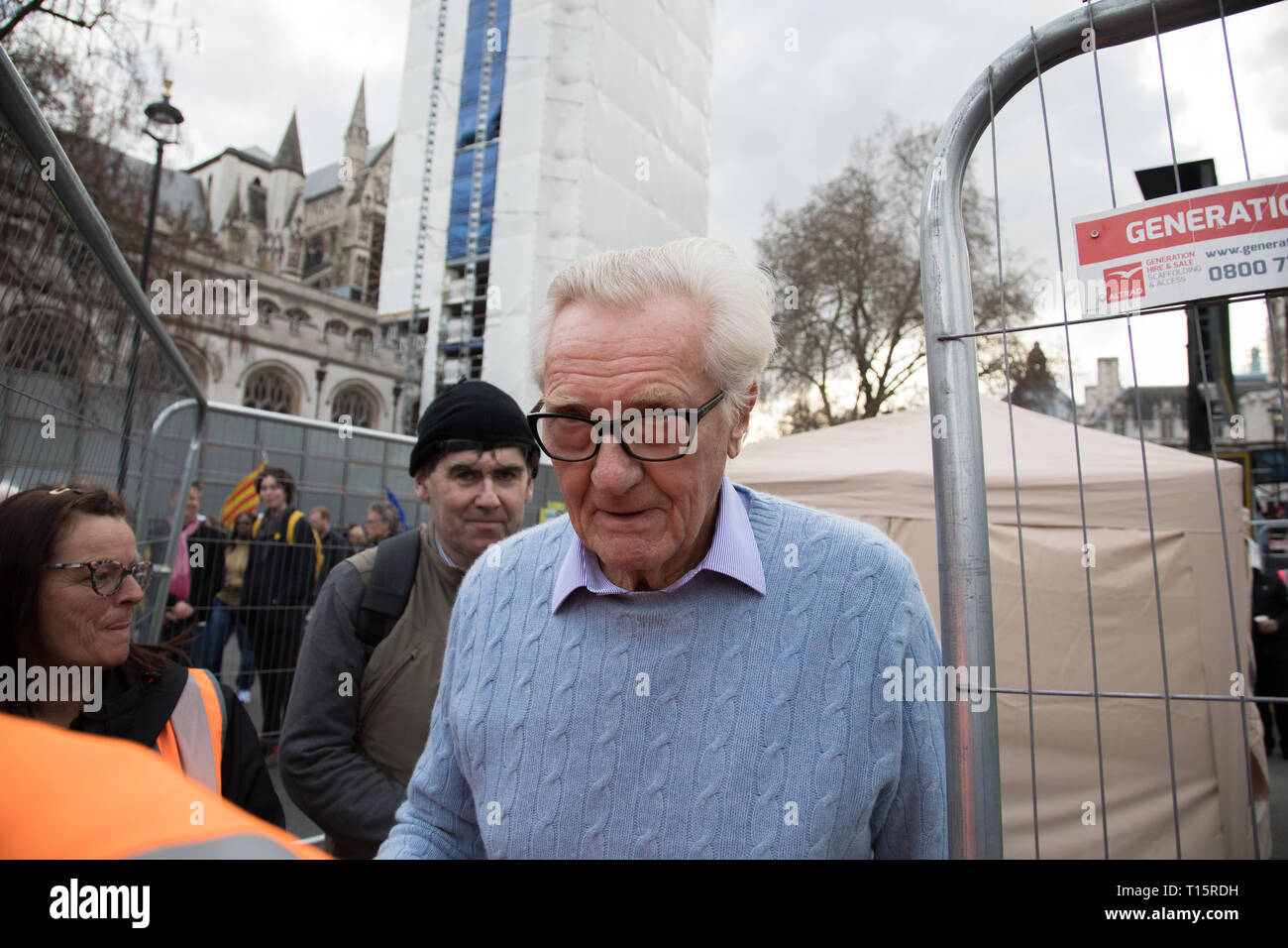 Lord michael heseltine on stage hi-res stock photography and images - Alamy