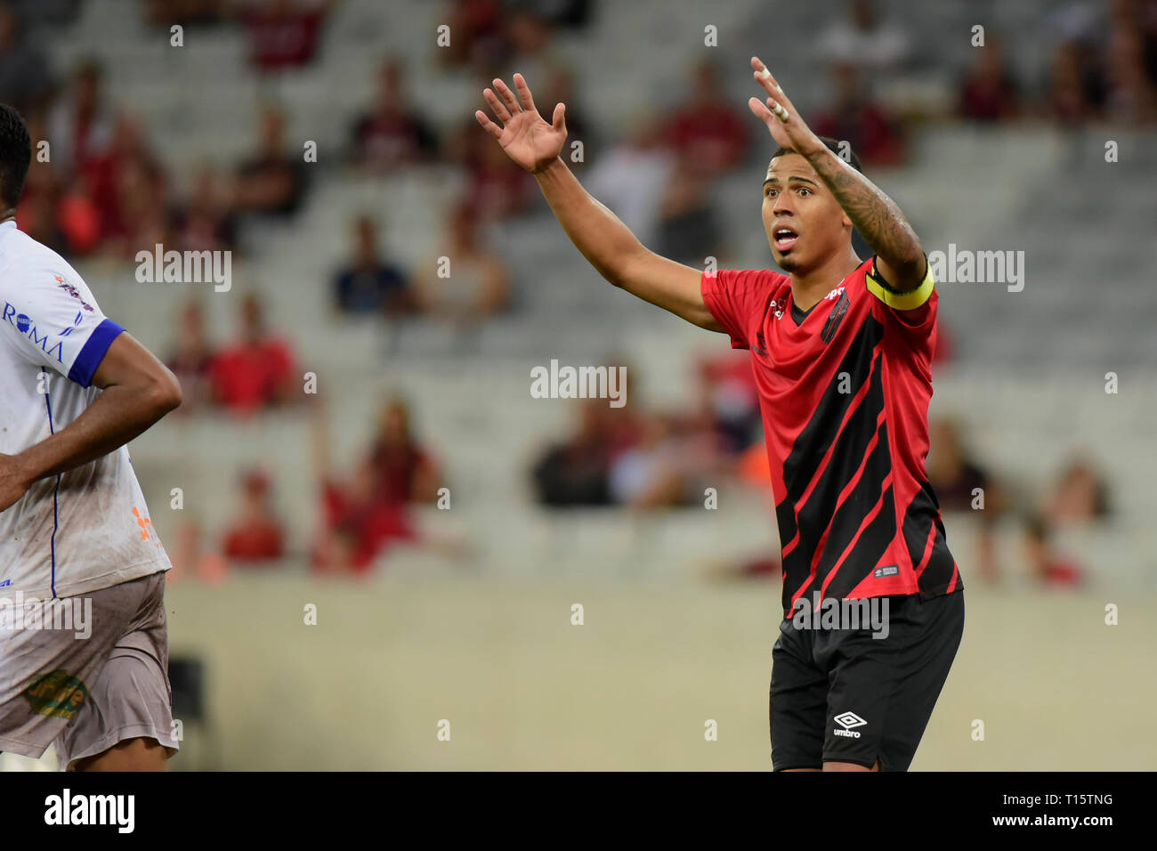 Curitiba, Brazil. 23rd Mar, 2019. Bergson during Athletico vs. Foz do ...