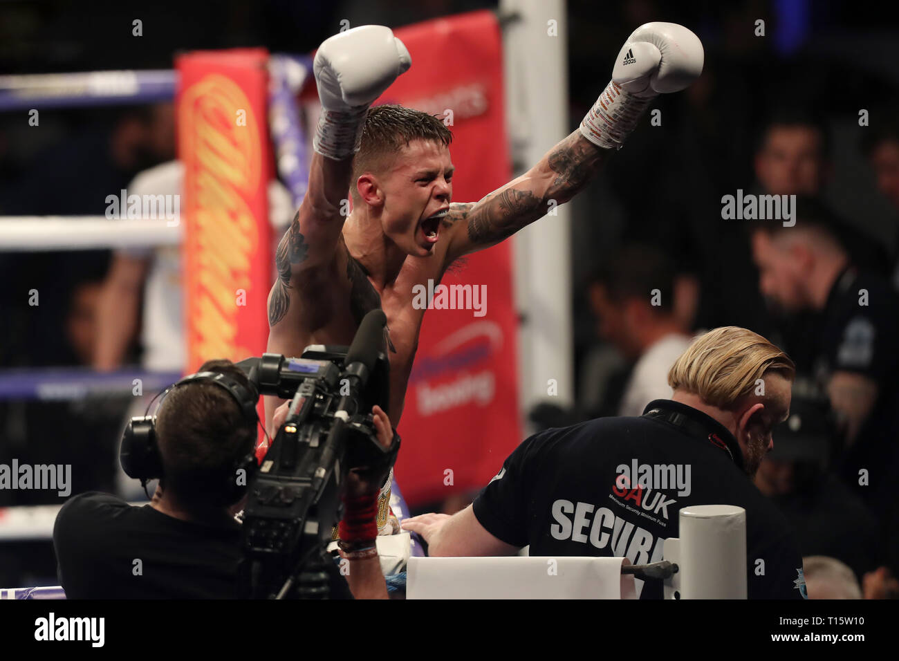 London, UK. 23rd Mar, 2019. 23rd March 2019, The Copper Box Arena ...