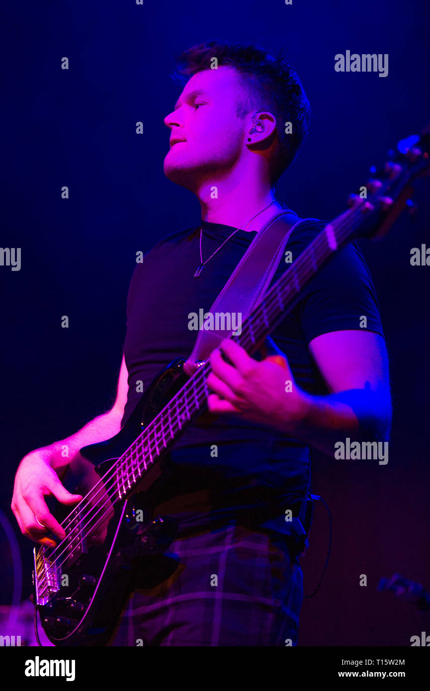 Glasgow, UK. 23 March 2019. Pictured: Cliff Deane - Bass Picture This ...