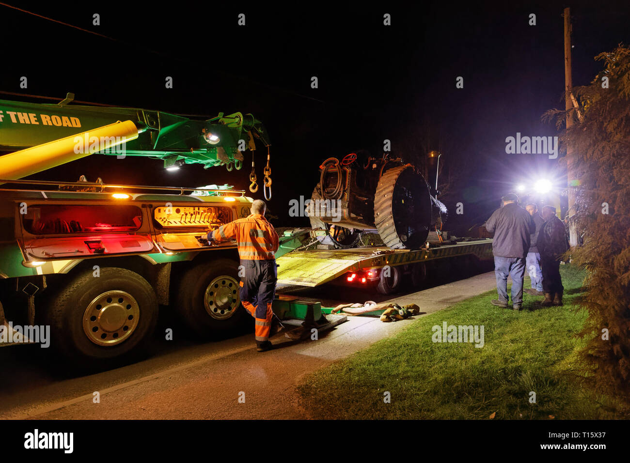 Great Barton, Suffolk, UK. 23rd March 2019. Road traffic accident ...