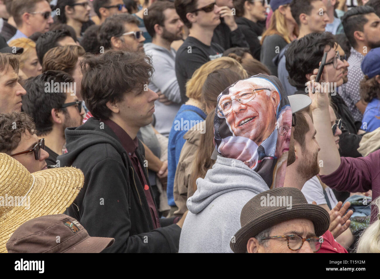 Los Angeles, California, USA. 23rd Mar, 2019. Senator Bernie Sanders ...
