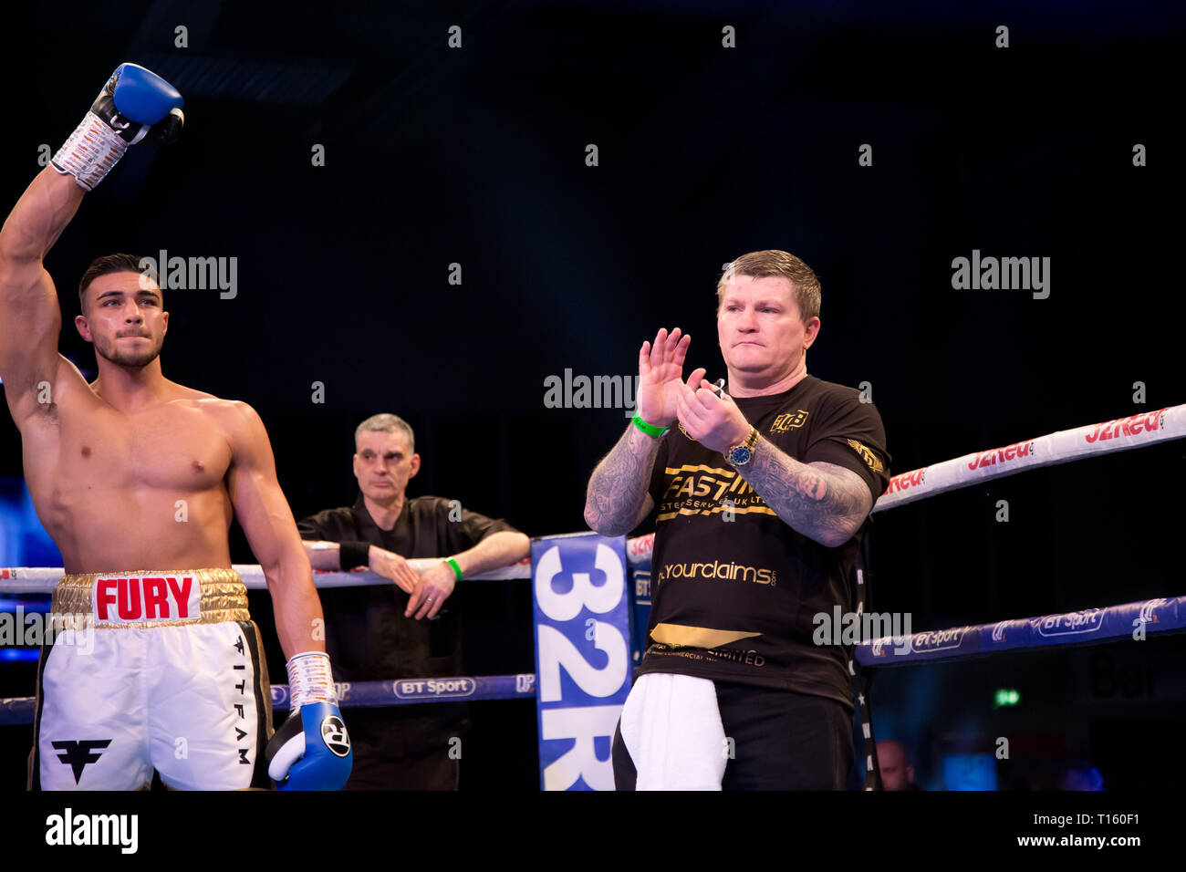 Leicester, UK. 23rd Mar, 2019. The Morningside Arena Leicester ...