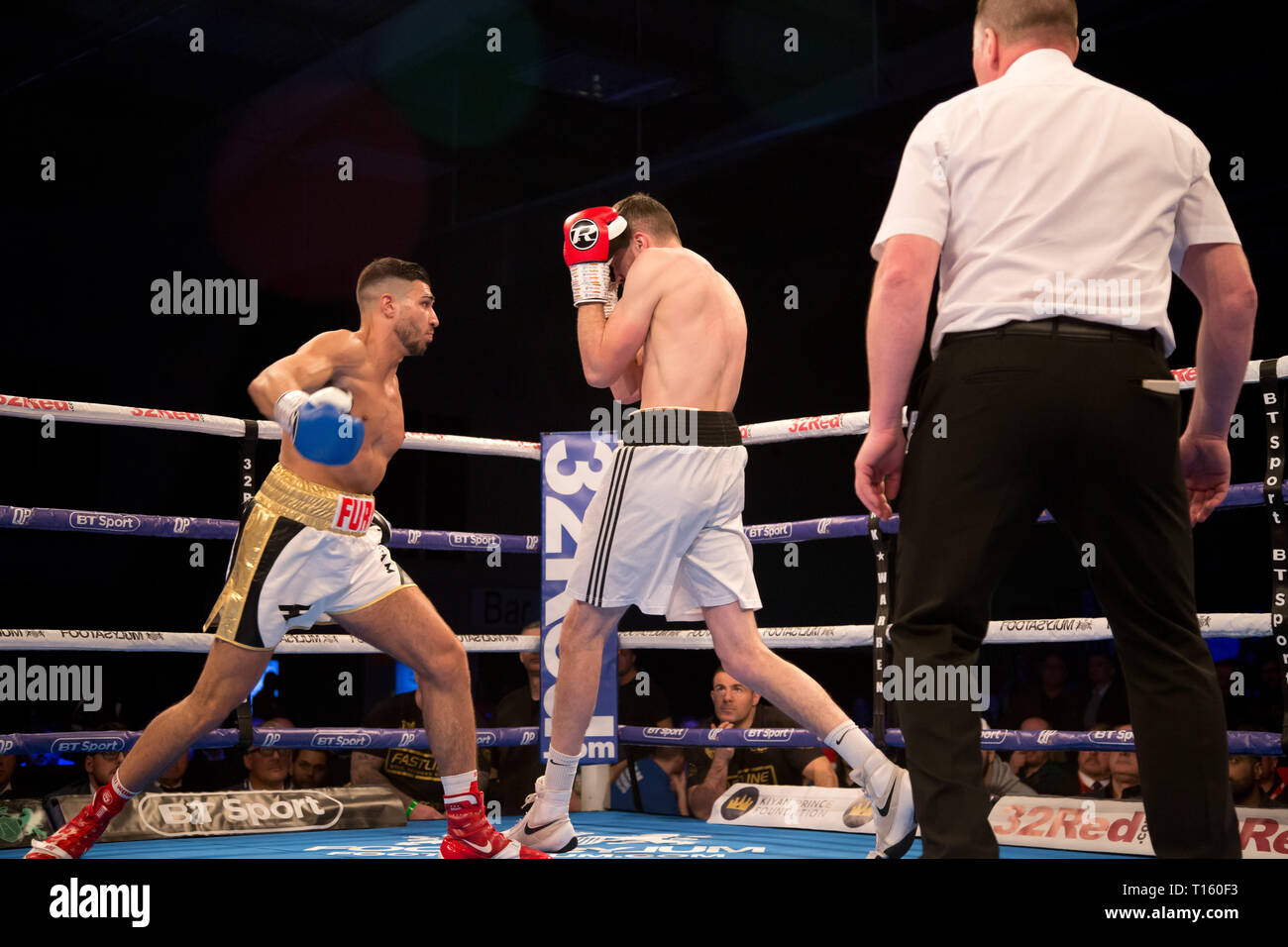 Leicester, UK. 23rd Mar, 2019. The Morningside Arena Leicester ...