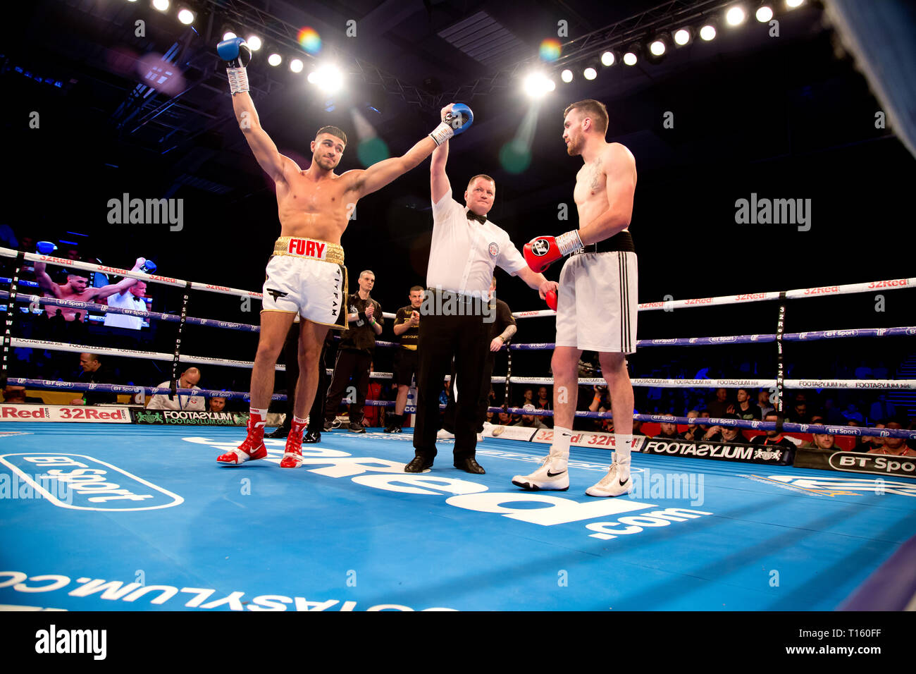 Leicester, UK. 23rd Mar, 2019. The Morningside Arena Leicester ...