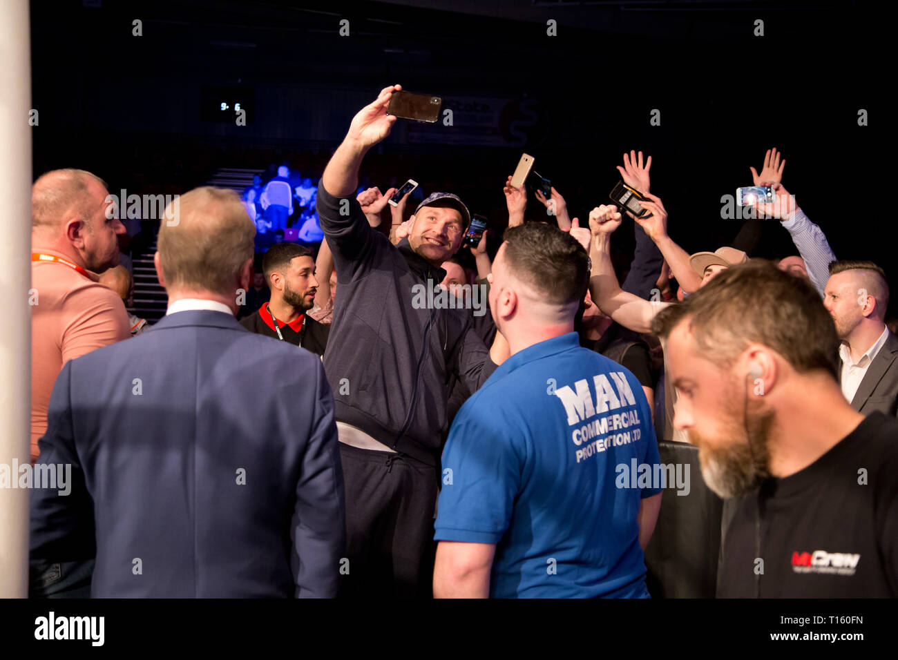 Leicester, UK. 23rd Mar, 2019. The Morningside Arena Leicester ...