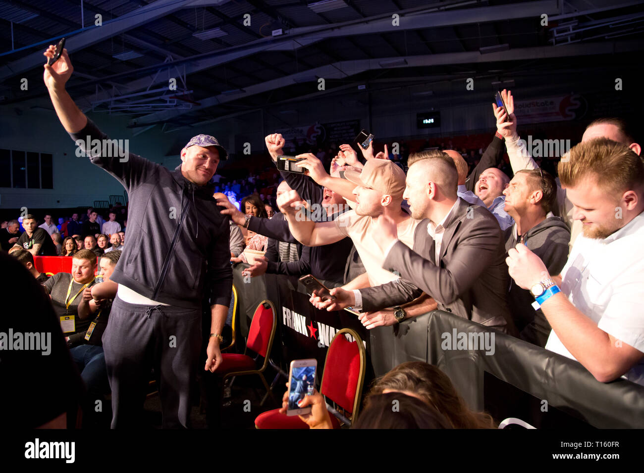 Leicester, UK. 23rd Mar, 2019. The Morningside Arena Leicester ...