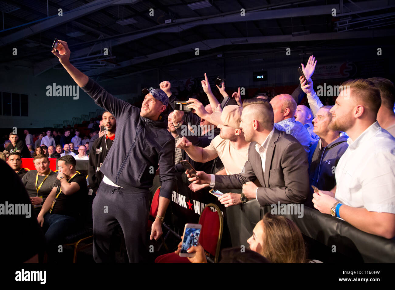 Leicester, UK. 23rd Mar, 2019. The Morningside Arena Leicester ...