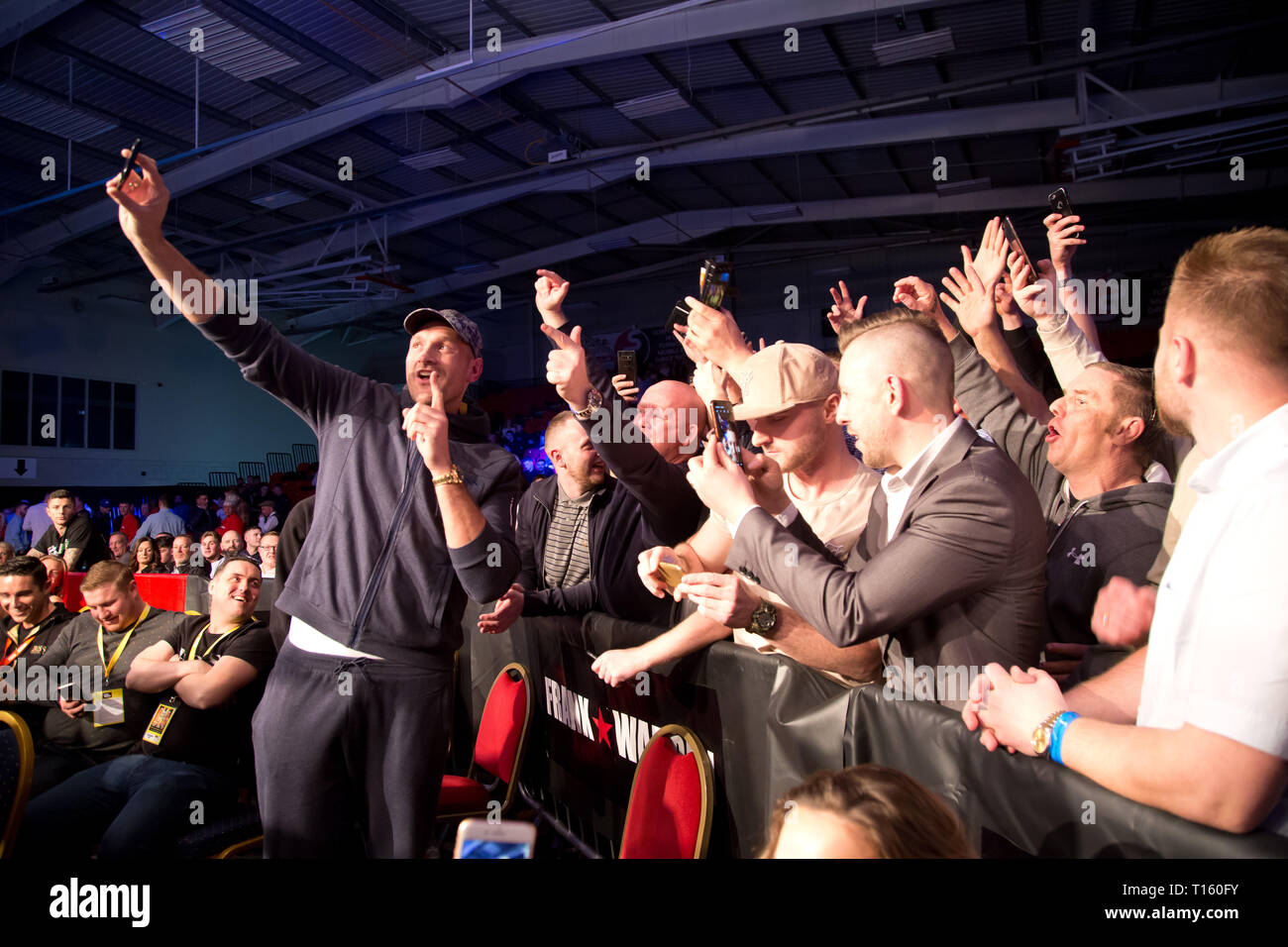 Leicester, UK. 23rd Mar, 2019. The Morningside Arena Leicester ...