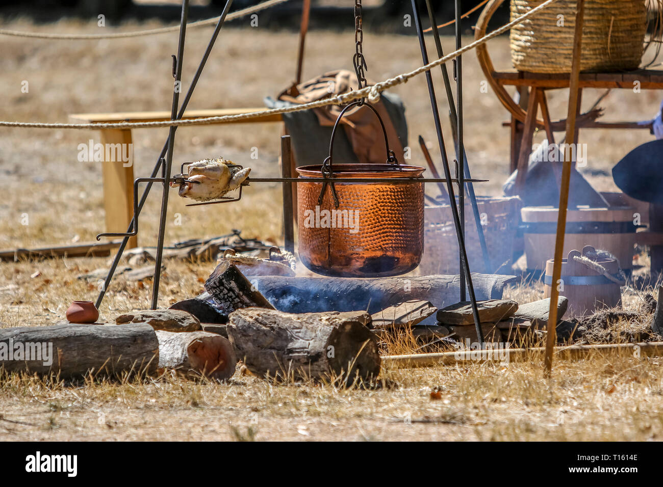 Ballarat, Victoria, Australia - 24 March 2019 -Victorian Goldfields ...