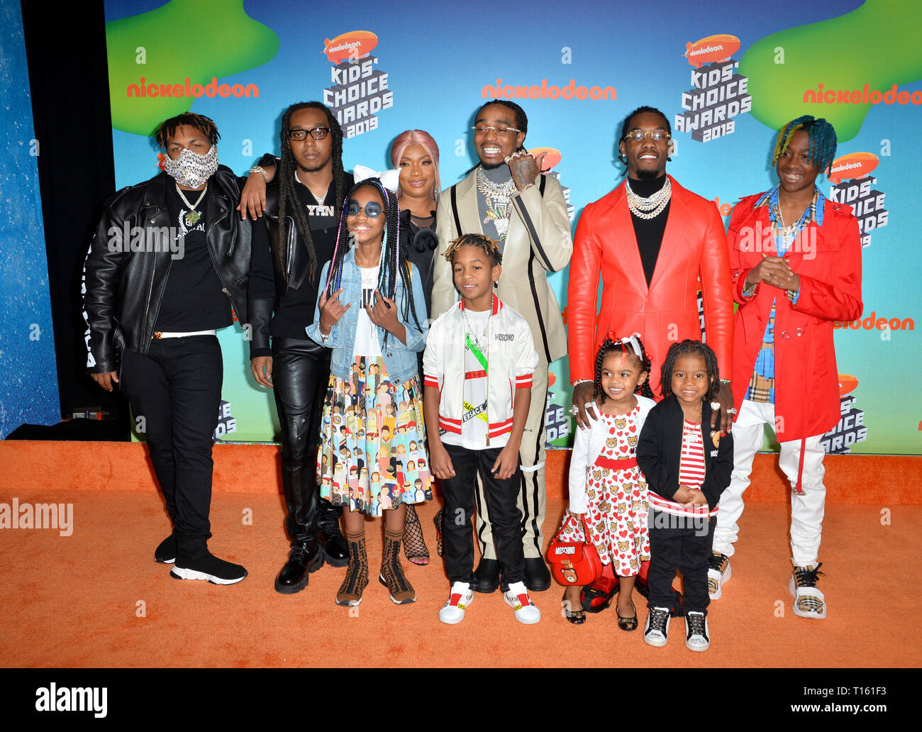 Los Angeles, USA. 23rd Mar, 2019. Migos, Takeoff, Quavo, Offset ...