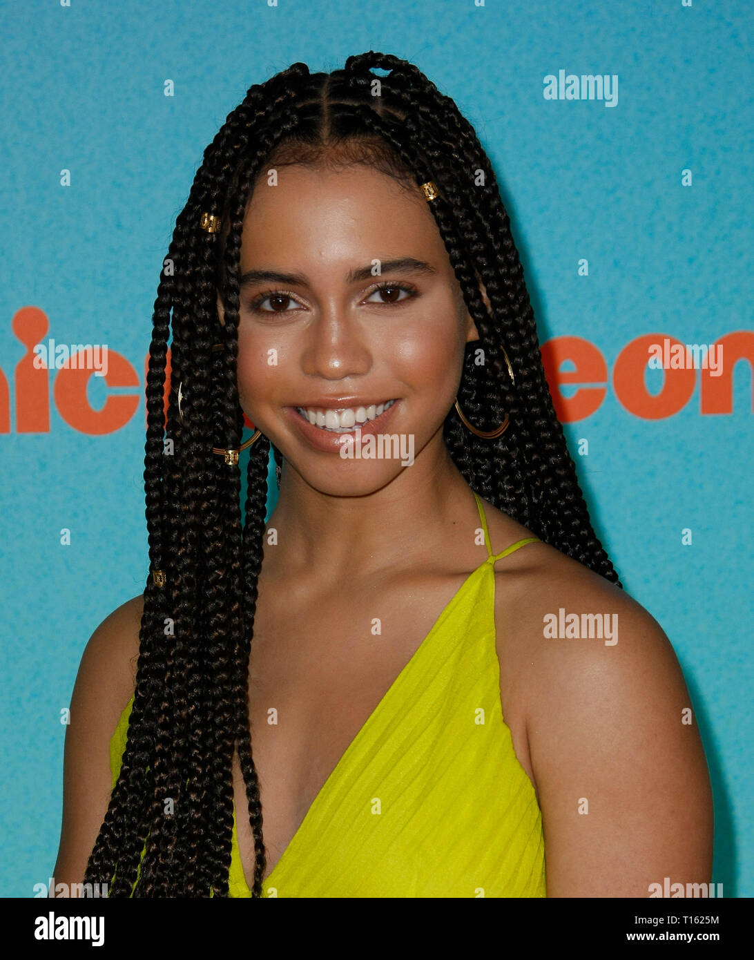 Los Angeles, USA. 23rd Mar, 2019. Asia Monet Ray attends Nickelodeon's ...