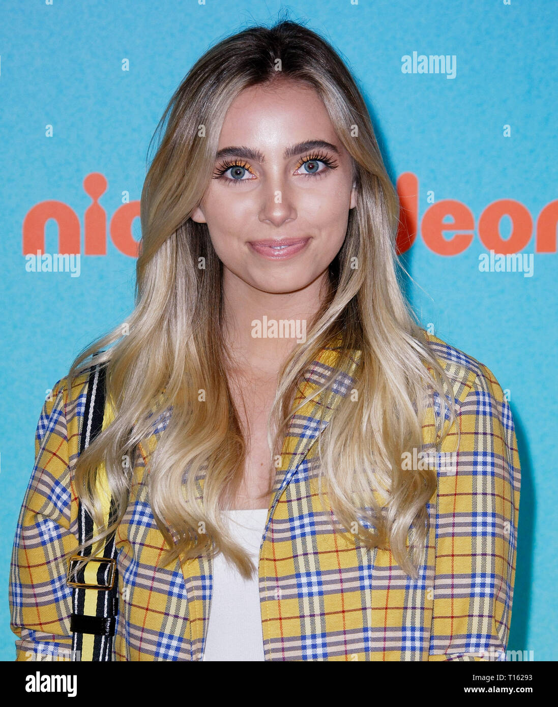 Los Angeles, USA. 23rd Mar, 2019. Lexi Hensler attends Nickelodeon's ...