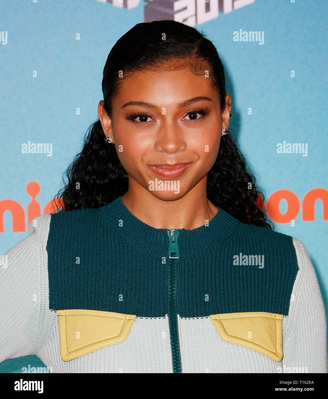 Los Angeles, USA. 23rd Mar, 2019. Sierra Capri attends Nickelodeon's ...