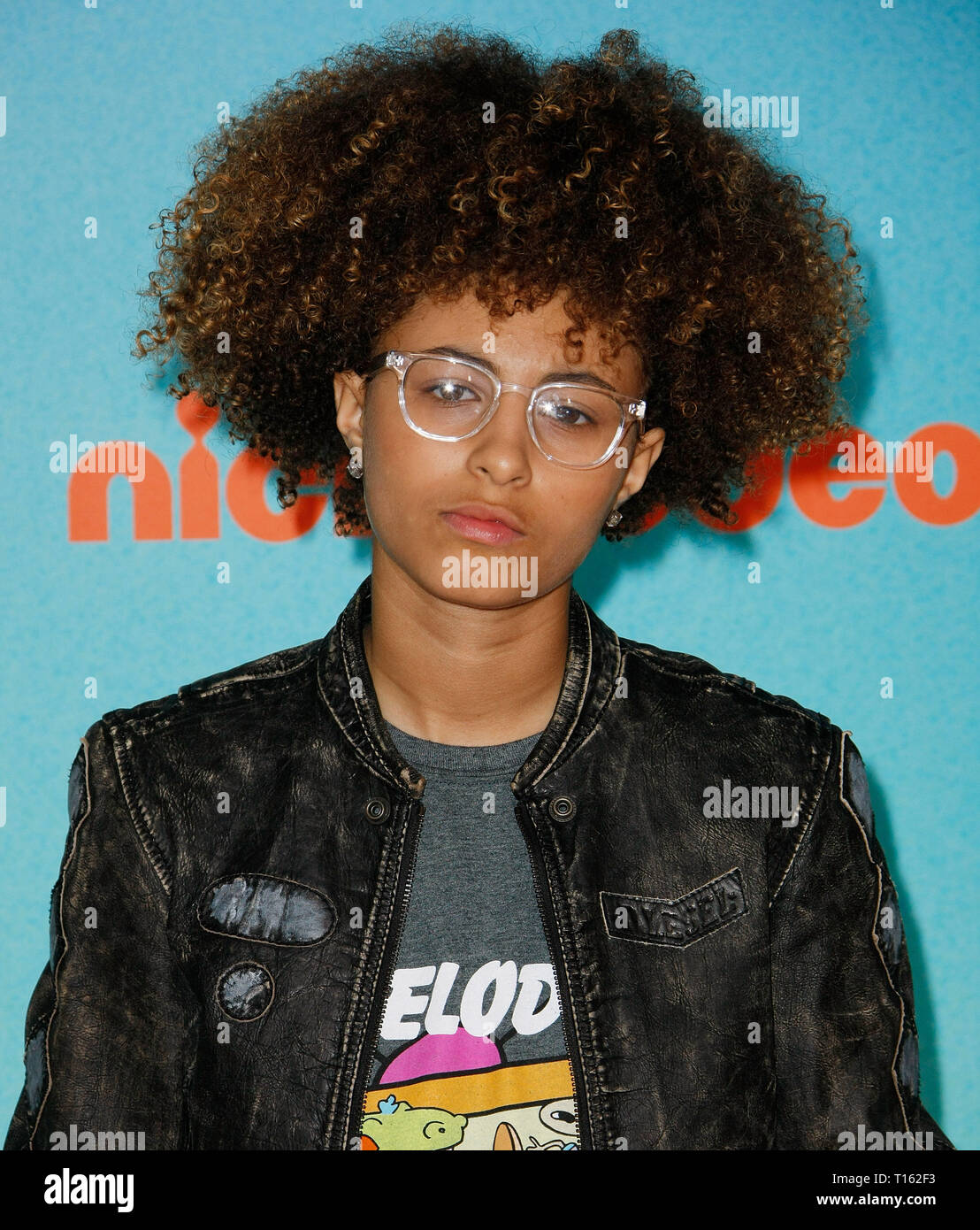 Los Angeles, USA. 23rd Mar, 2019. DJ Young 1 attends Nickelodeon's 2019 ...