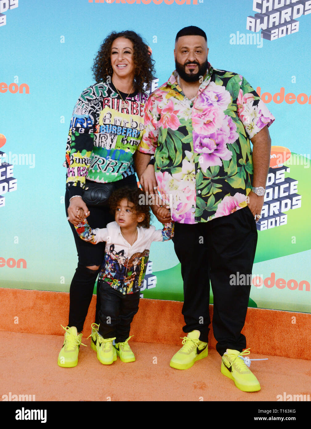 Dj khaled 078 attends nickelodeon s 2019 kids hi-res stock photography ...