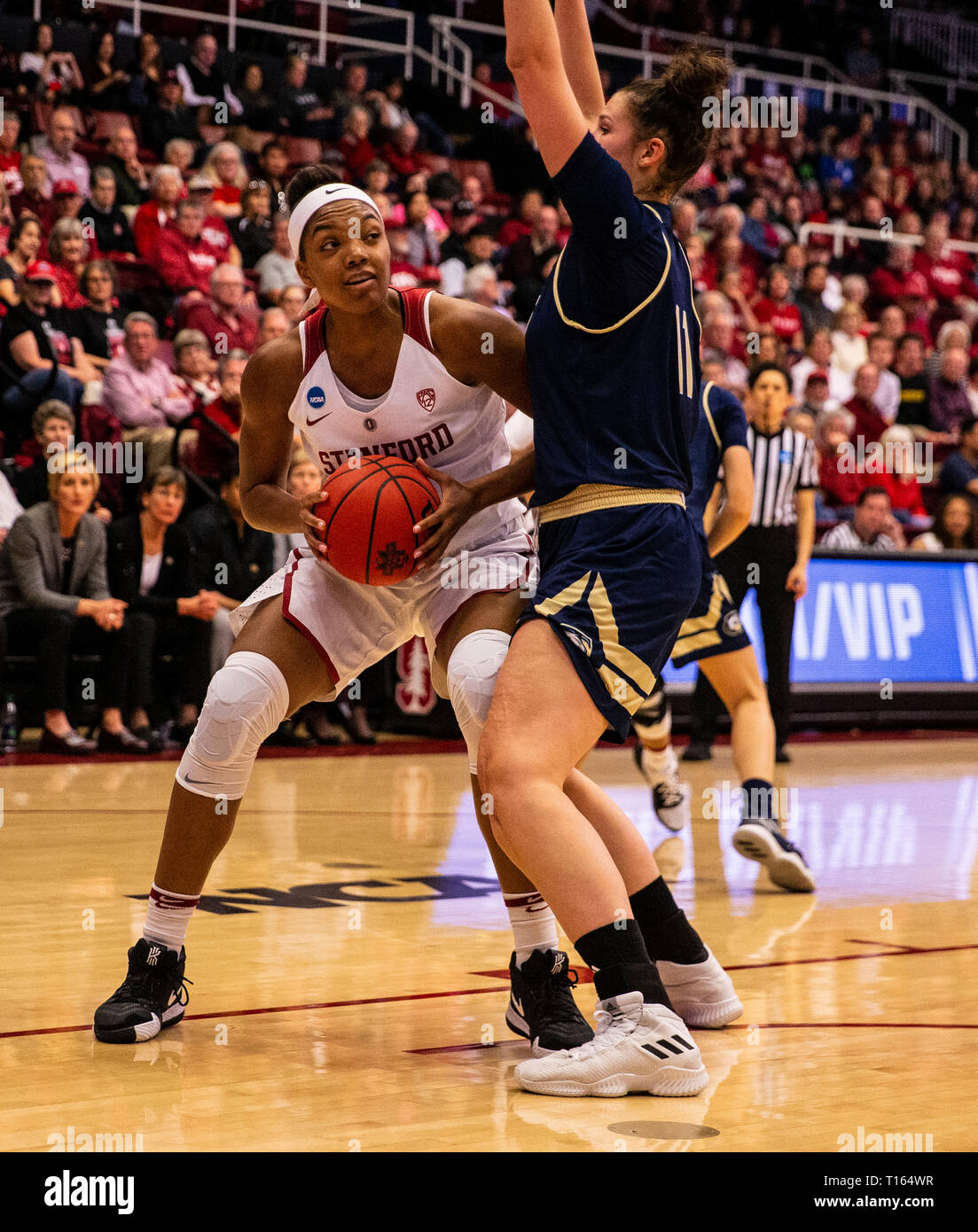 Stanford Ca Usa 23rd Mar 2019 A Stanford Forward Maya Dodson 15