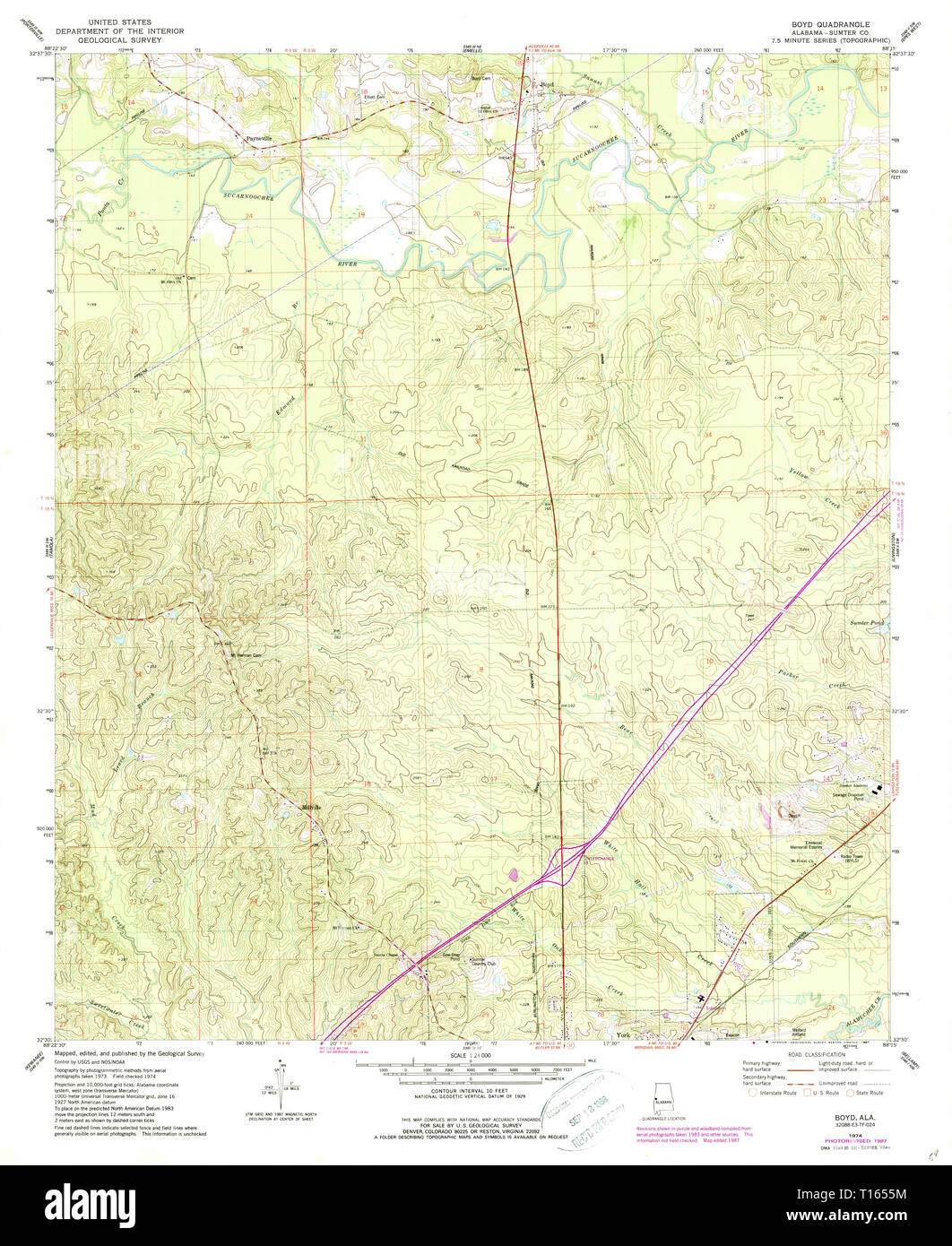 Map of boyd hi-res stock photography and images - Alamy