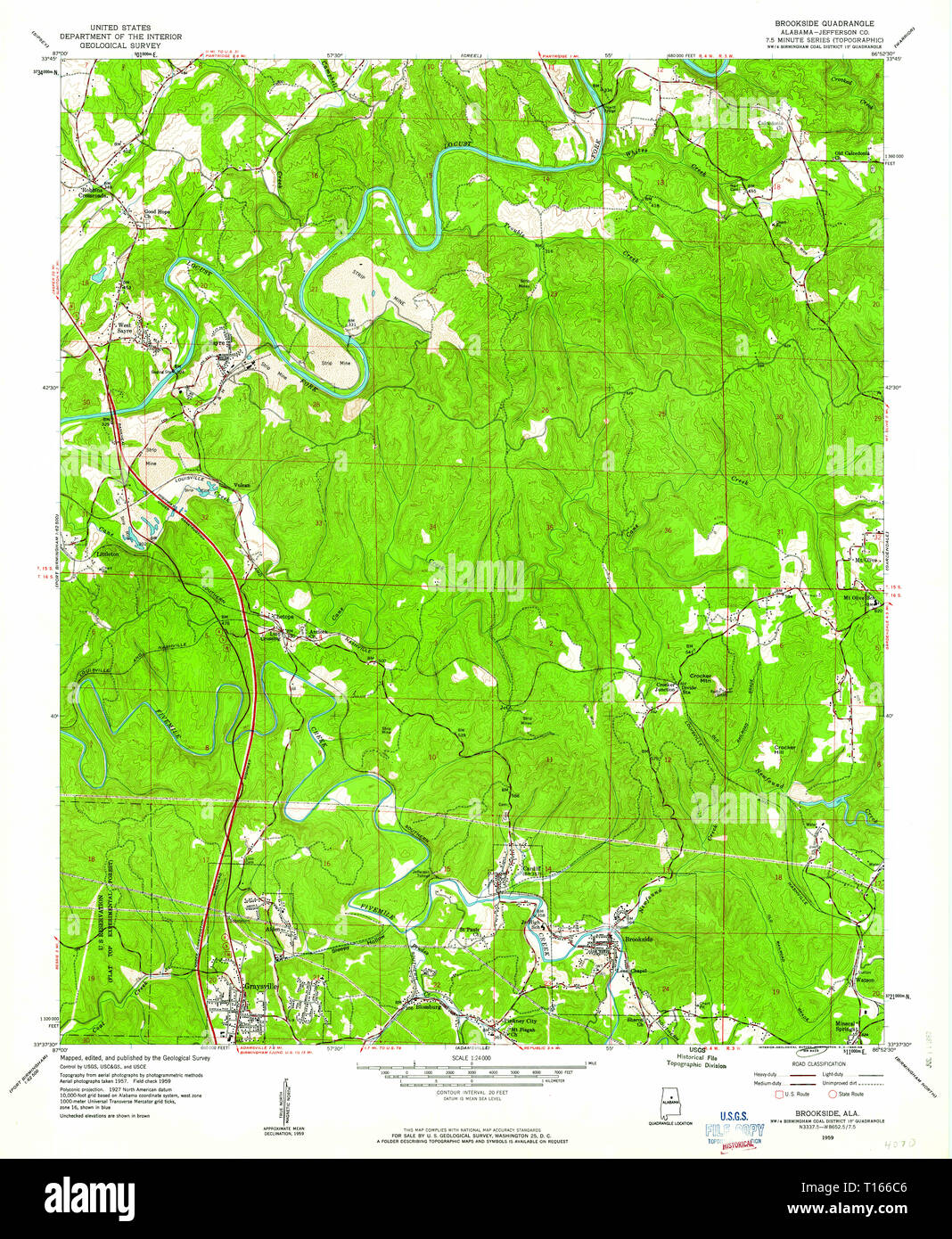 Brookside map hi-res stock photography and images - Alamy