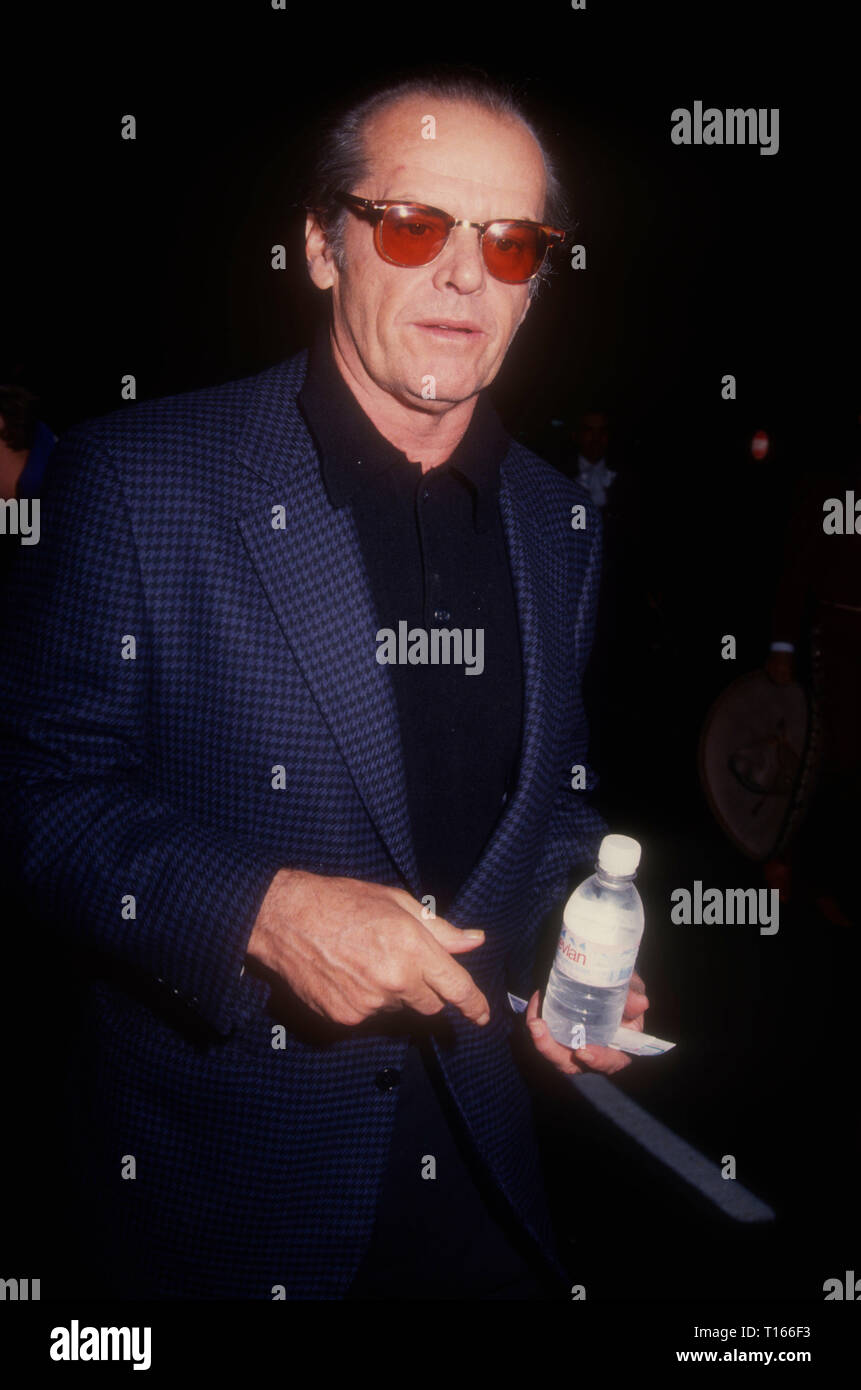 LOS ANGELES, CA - MARCH 5: Actor Jack Nicholson attends Fight with ...