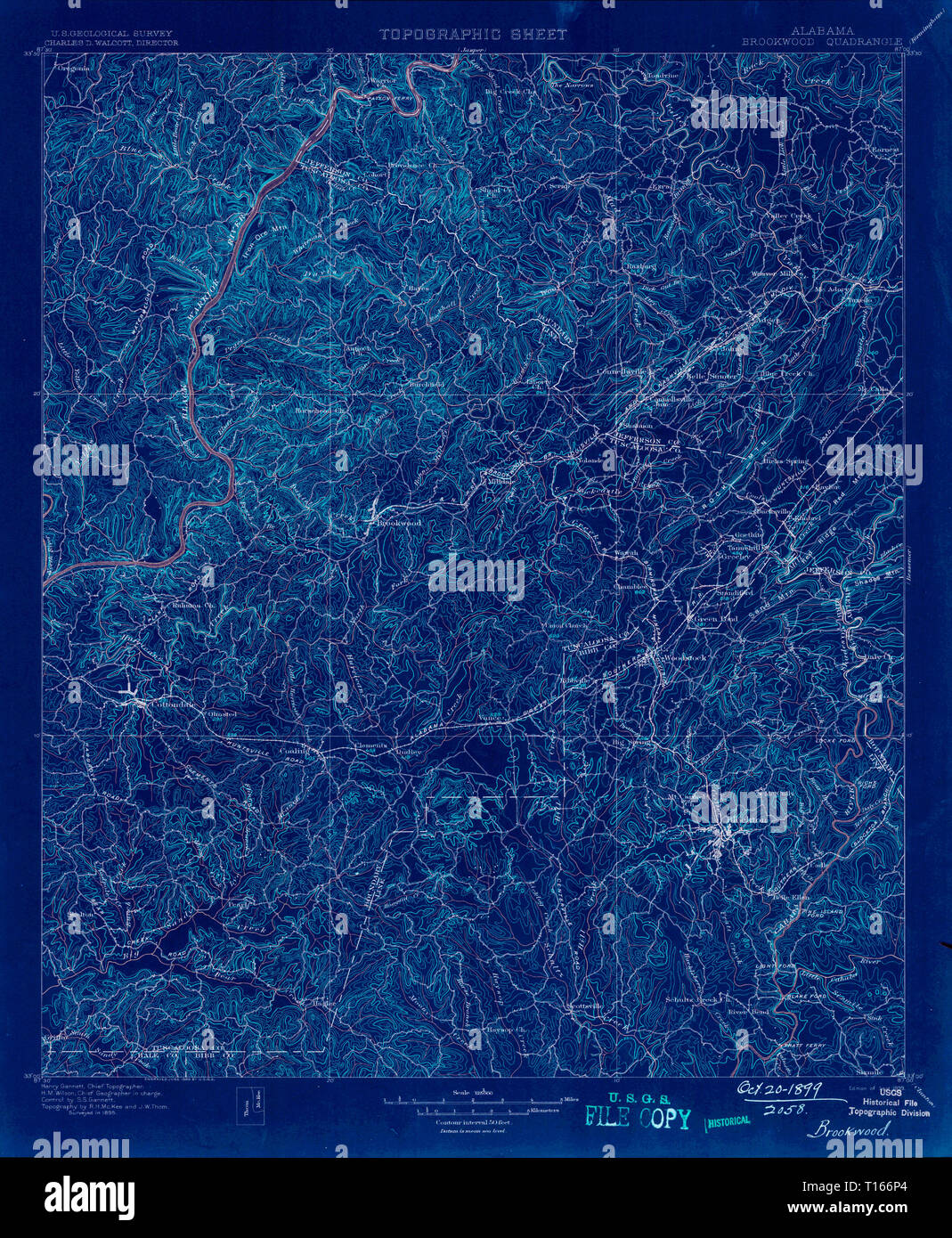 Map of brookwood hi-res stock photography and images - Alamy