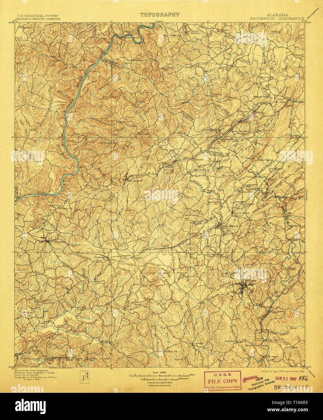 Map of brookwood hi-res stock photography and images - Alamy