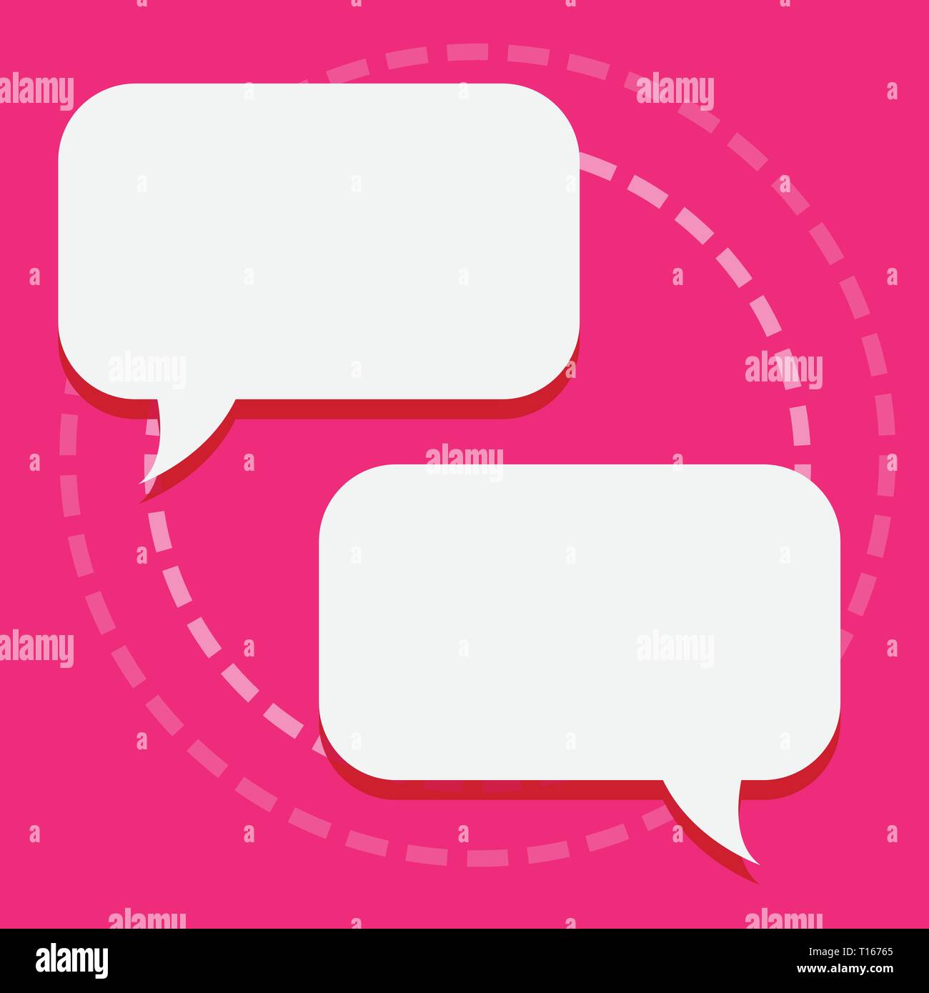 Engaging on conversation Stock Vector Images - Alamy