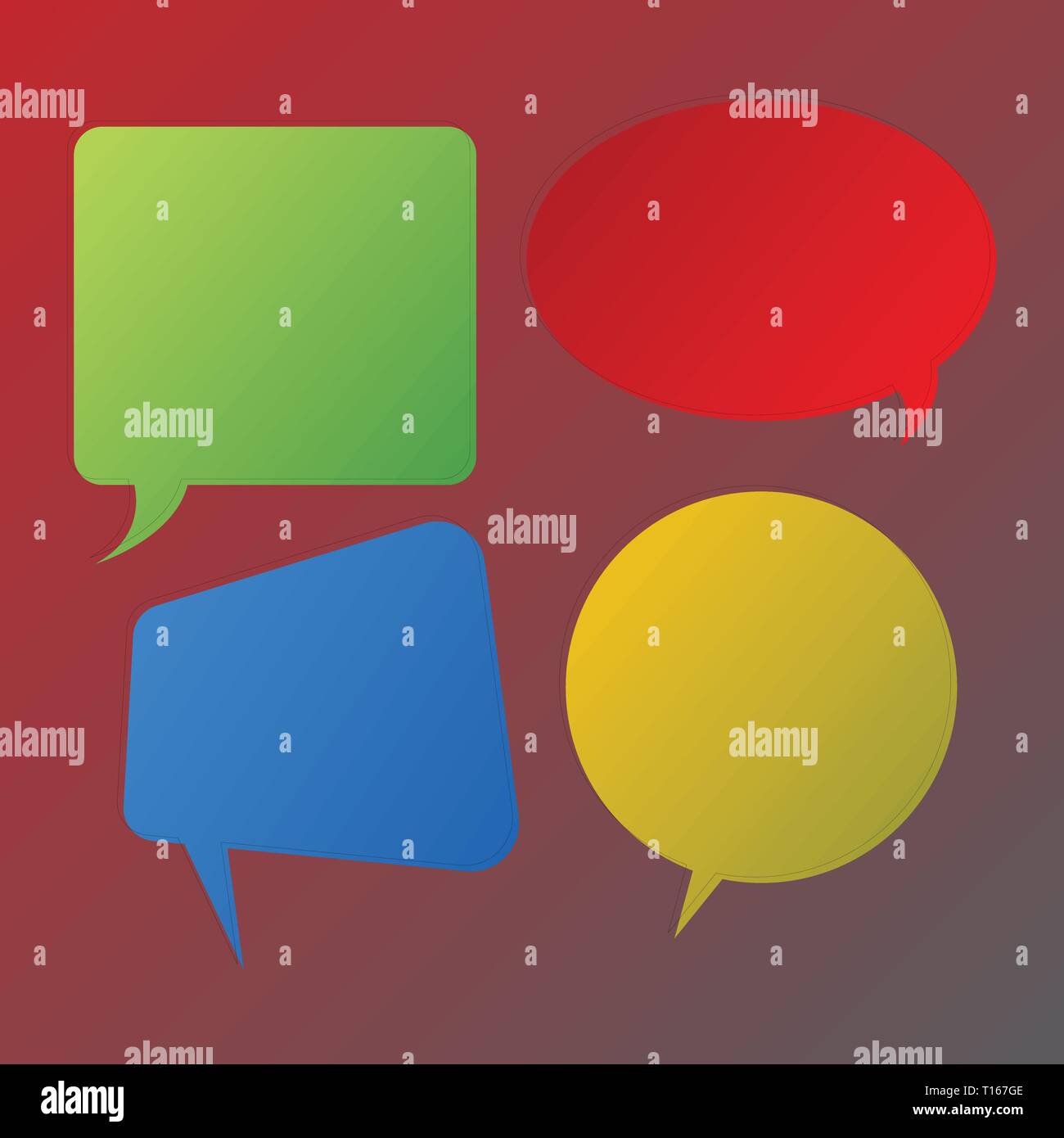Engaging and conversation Stock Vector Images - Alamy