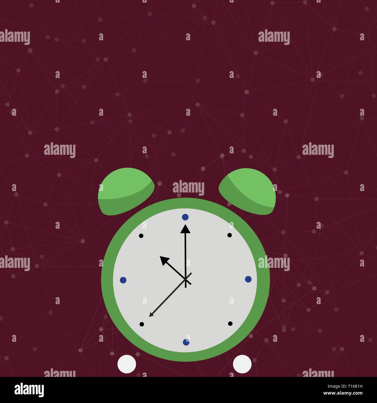 Photo two empty round Stock Vector Images - Alamy