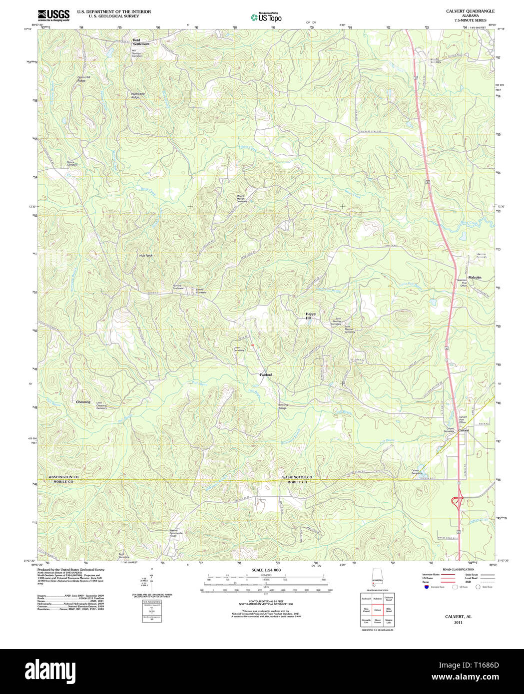 Map of calvert hi-res stock photography and images - Alamy