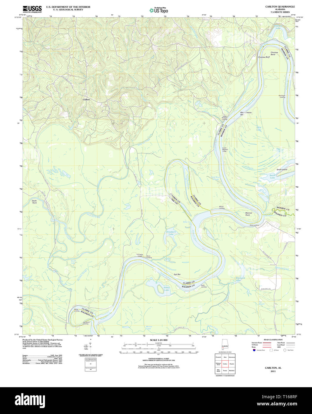 Carlton map hi-res stock photography and images - Alamy