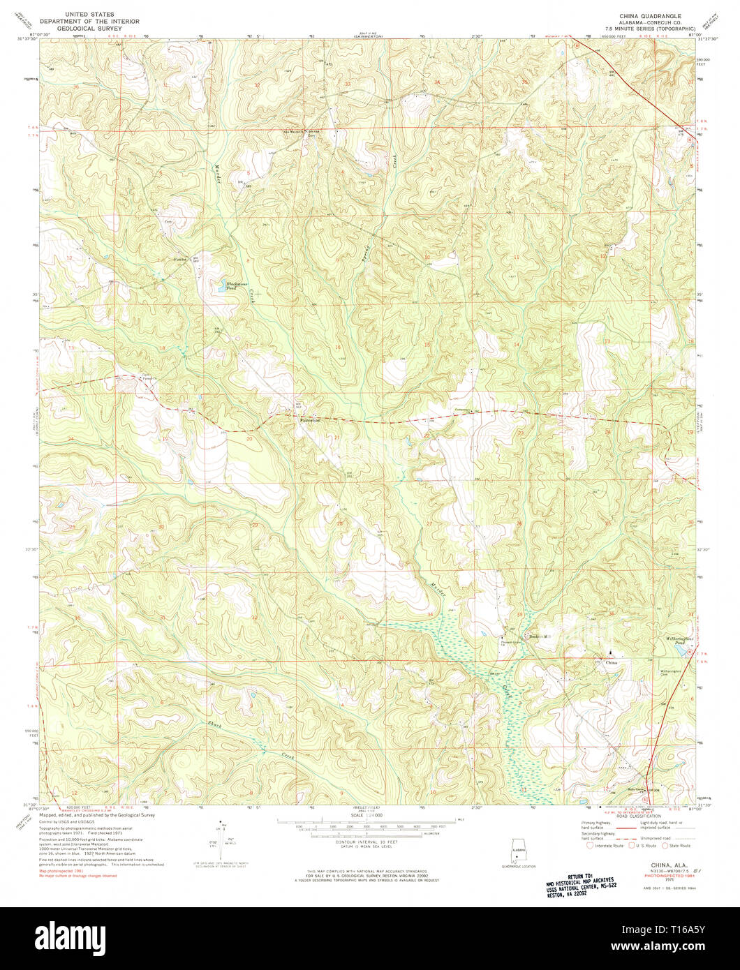 1971 china map Cut Out Stock Images & Pictures - Alamy