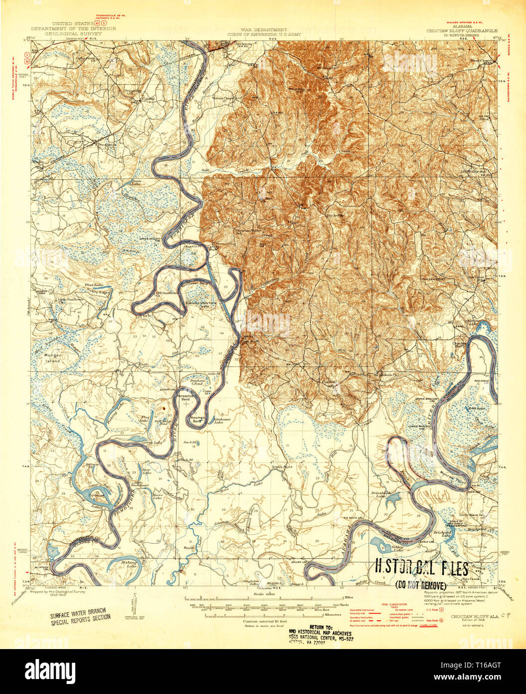 Choctaw map hi-res stock photography and images - Alamy