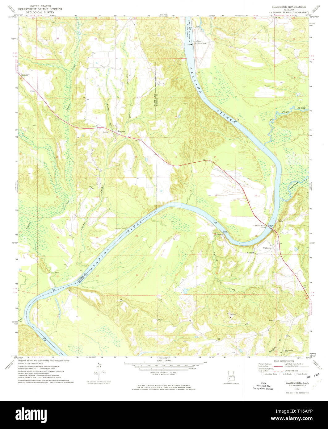 1972 map Cut Out Stock Images & Pictures - Alamy