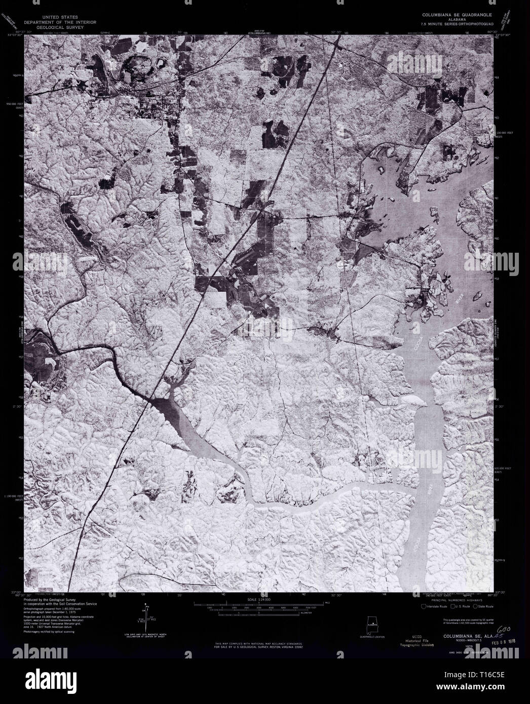 Map of columbiana hi-res stock photography and images - Alamy