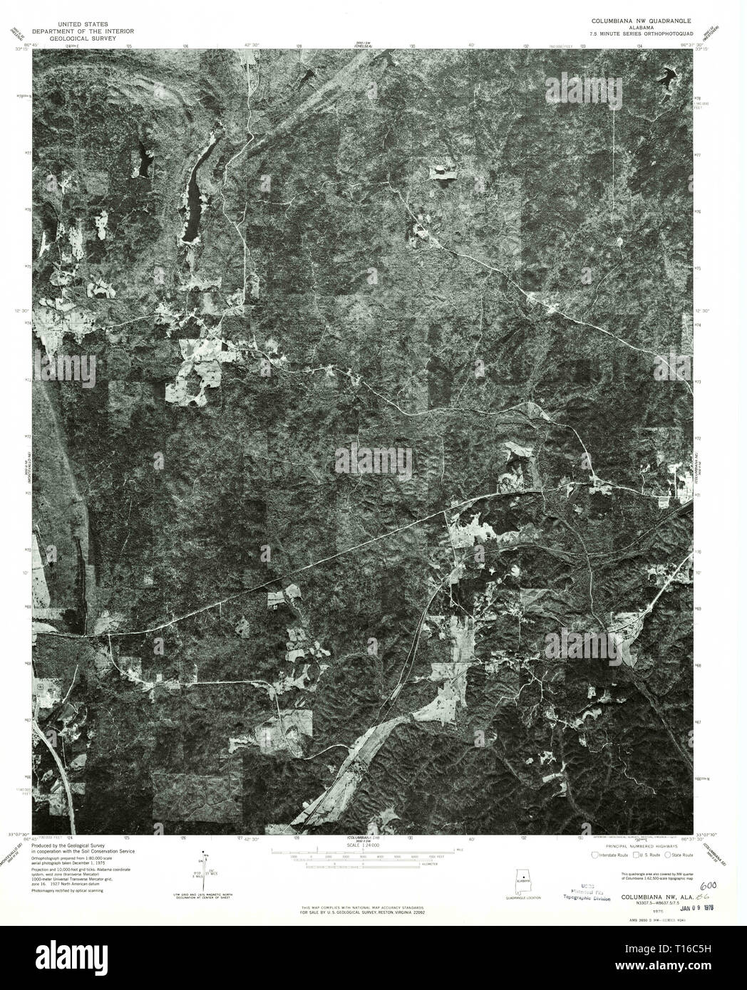 Map of columbiana hi-res stock photography and images - Alamy