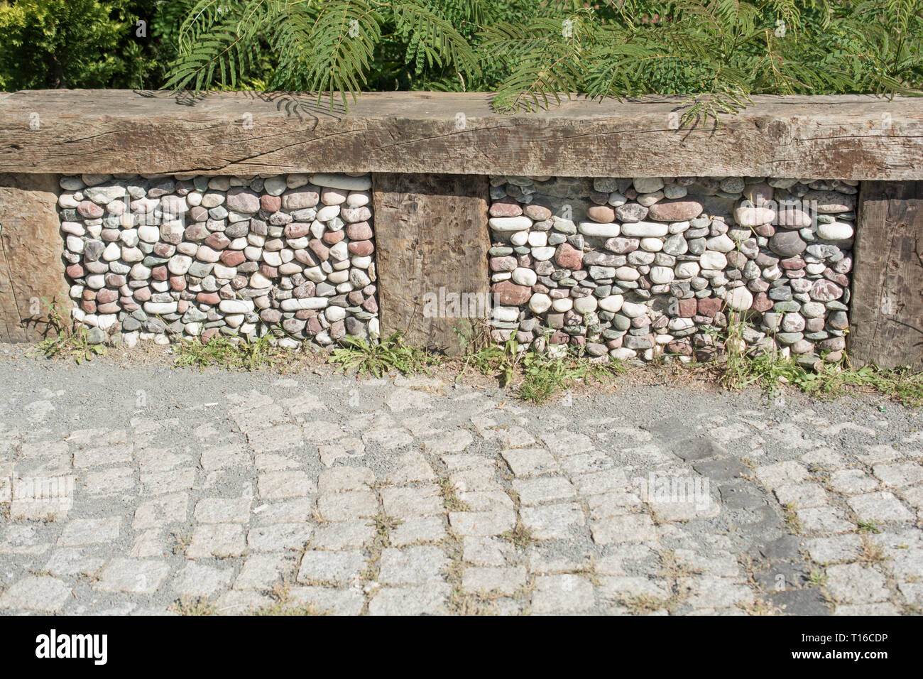 texture background of a cobblestone paved street Stock Photo - Alamy