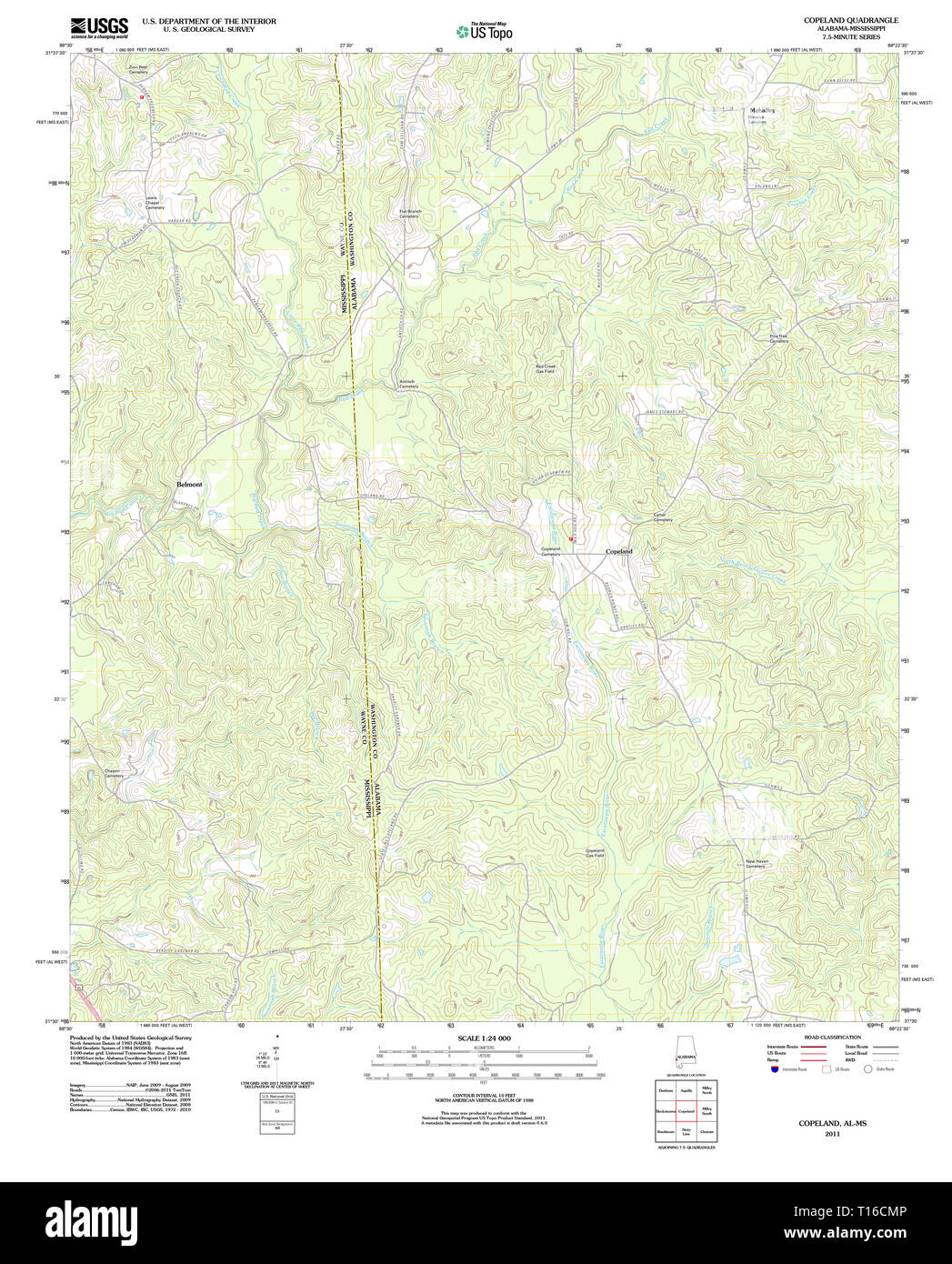 Copeland map hi-res stock photography and images - Alamy