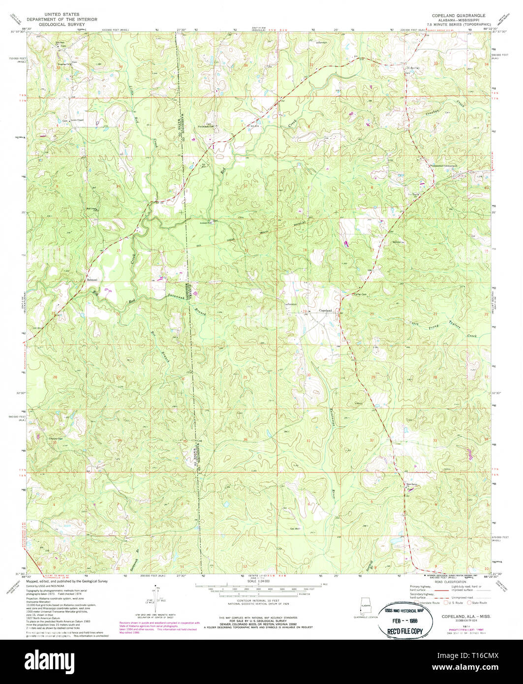 Copeland map hi-res stock photography and images - Alamy