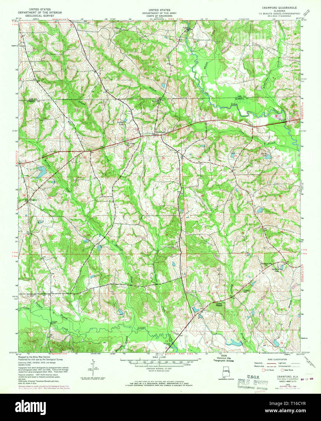 Map of crawford hi-res stock photography and images - Alamy