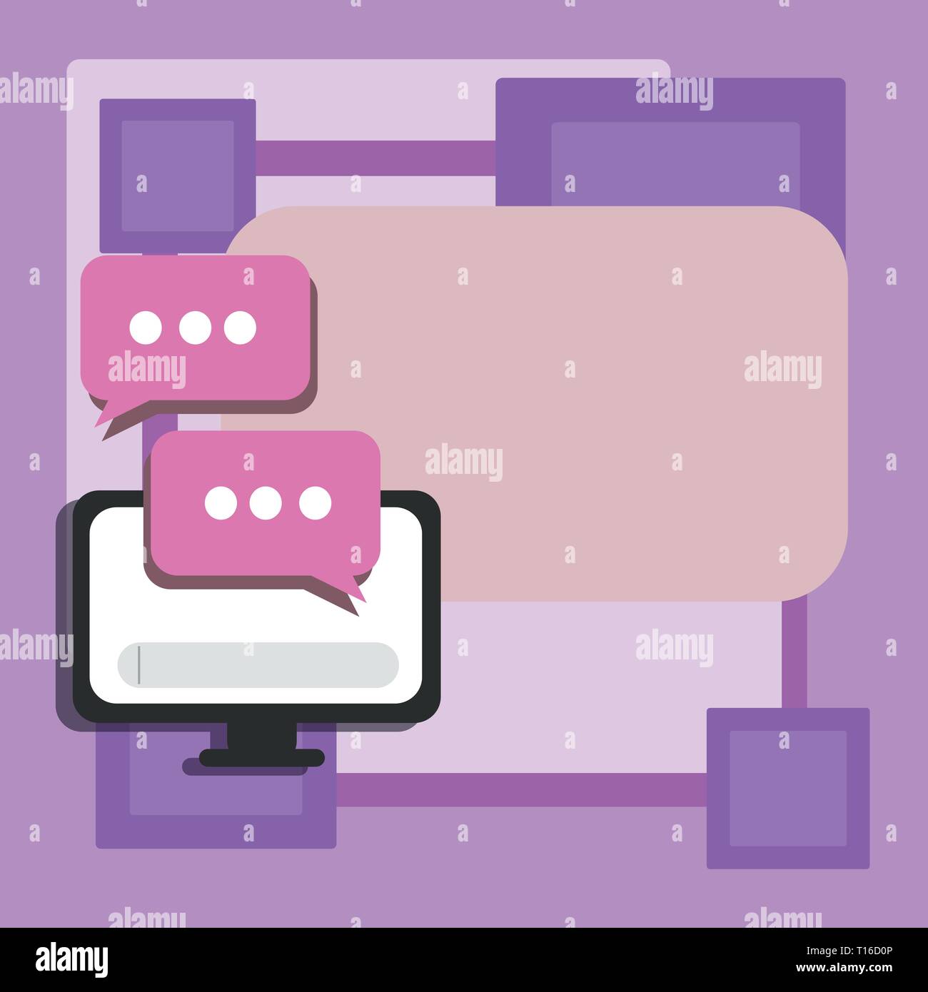 Text message screen dots hi-res stock photography and images - Alamy